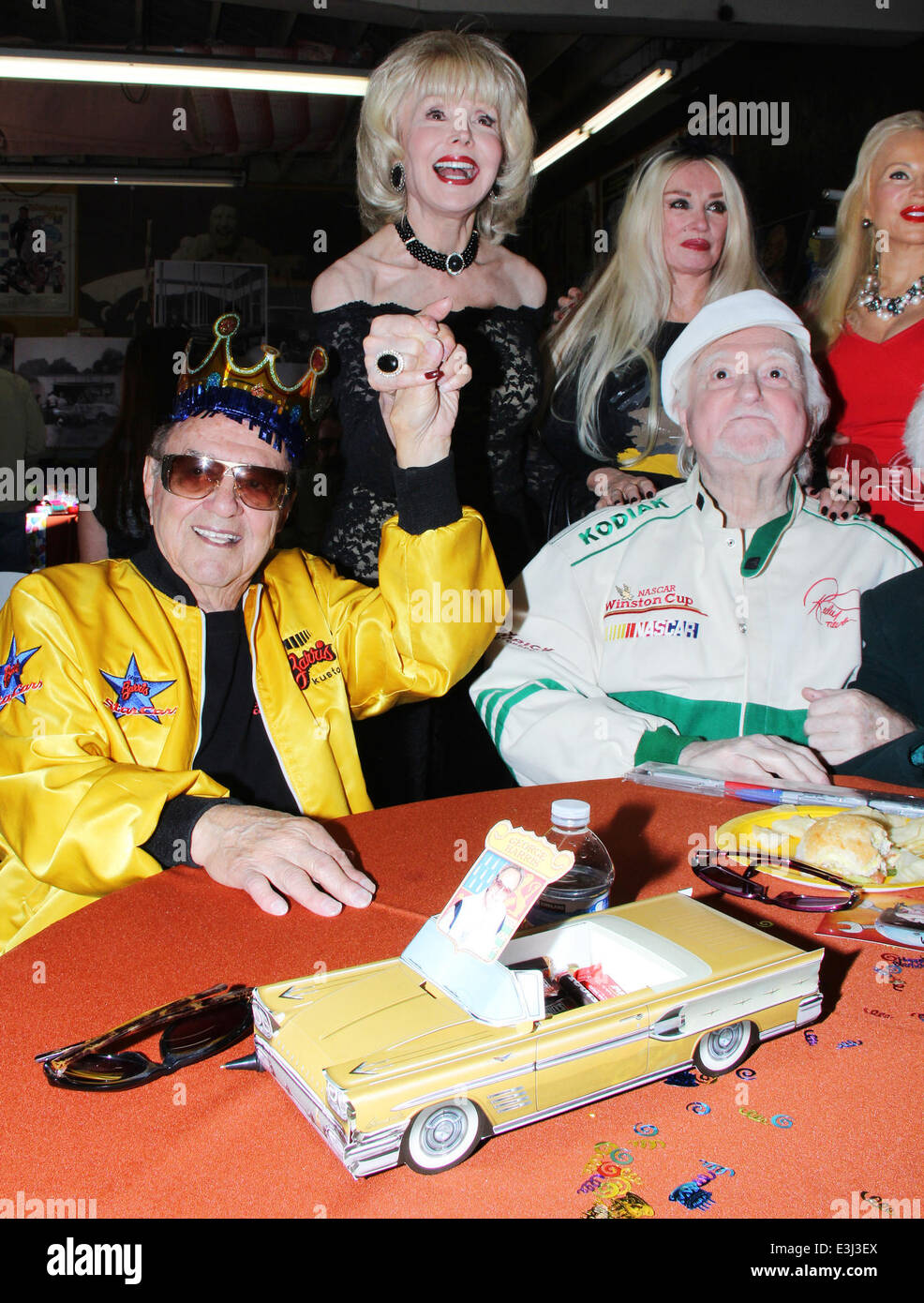 American designer of custom cars George Barris celebrates his 88th ...
