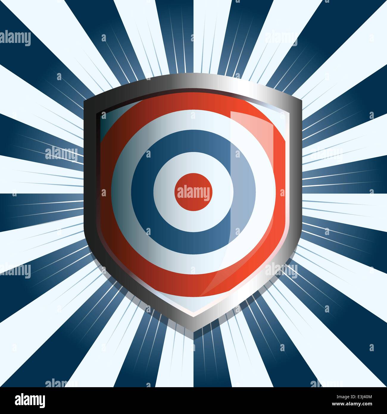 Blue defense Stock Vector Images - Alamy