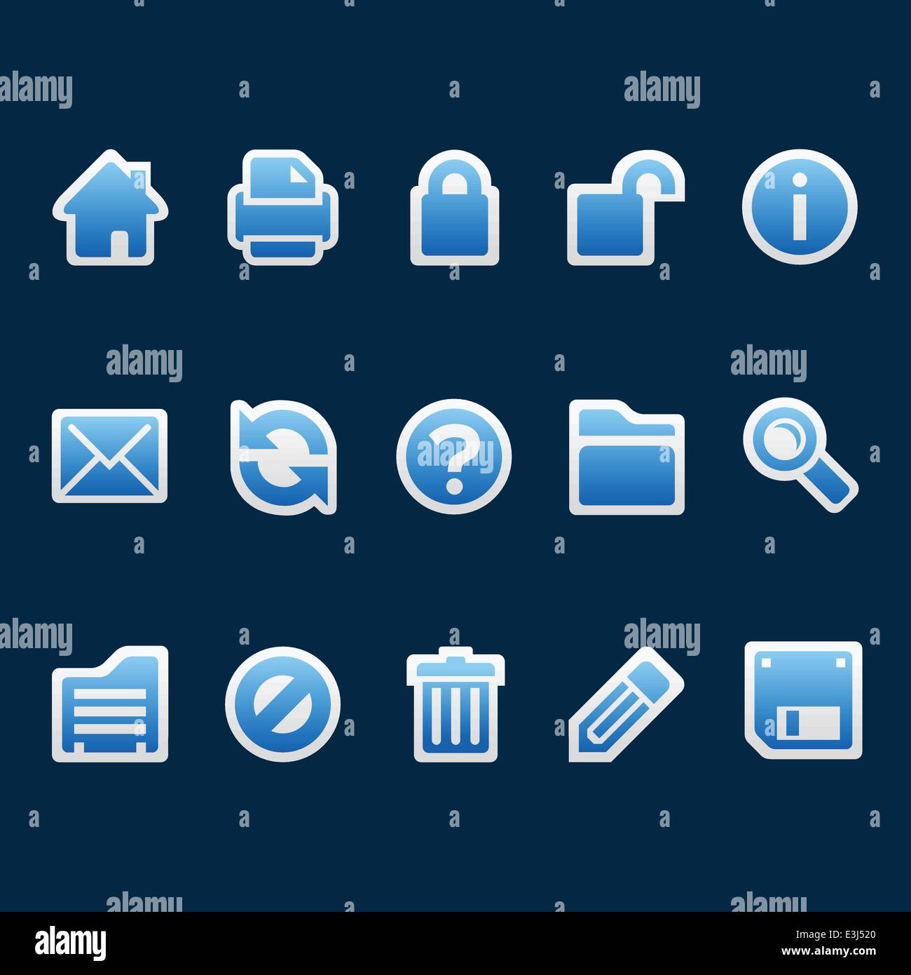 Set of 15 Stock Vector Images - Alamy