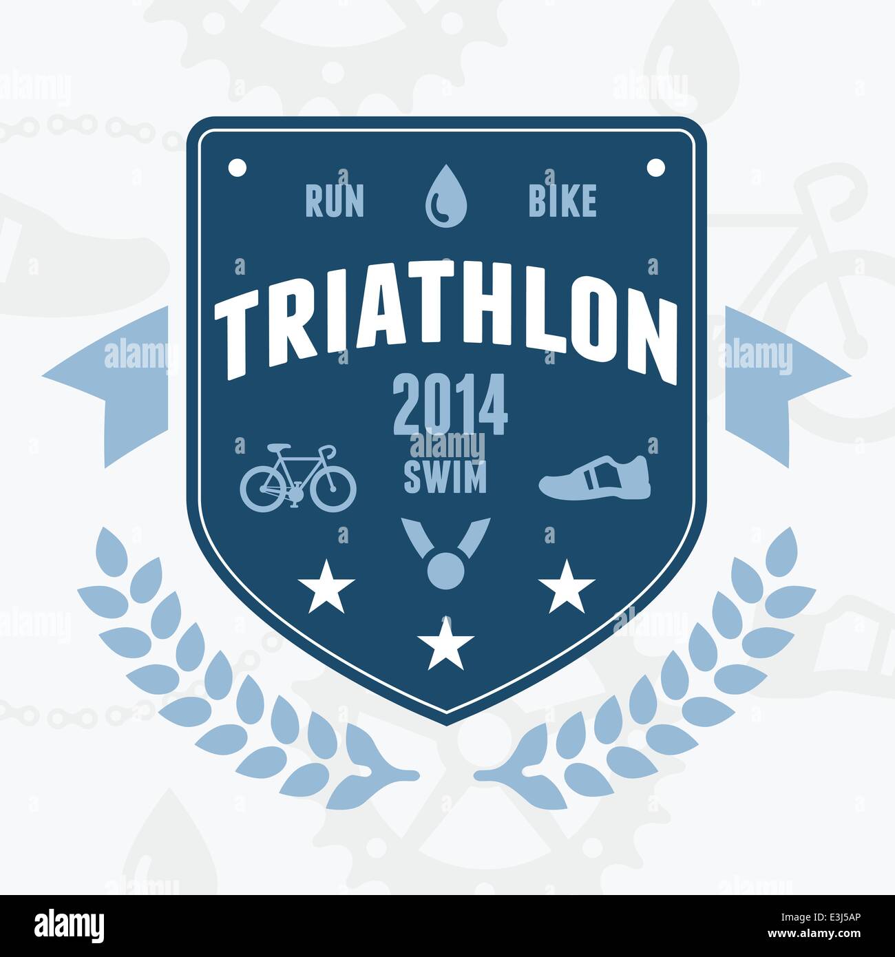 Swim cycle run Stock Vector Images - Alamy