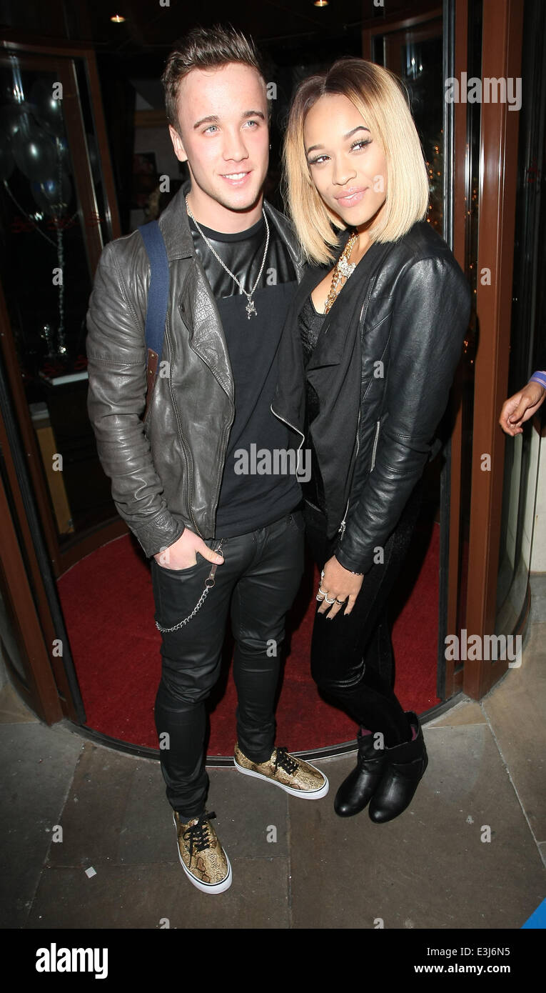 Celebrities arriving at the Now Magazine Party Featuring: Tamera Foster ...