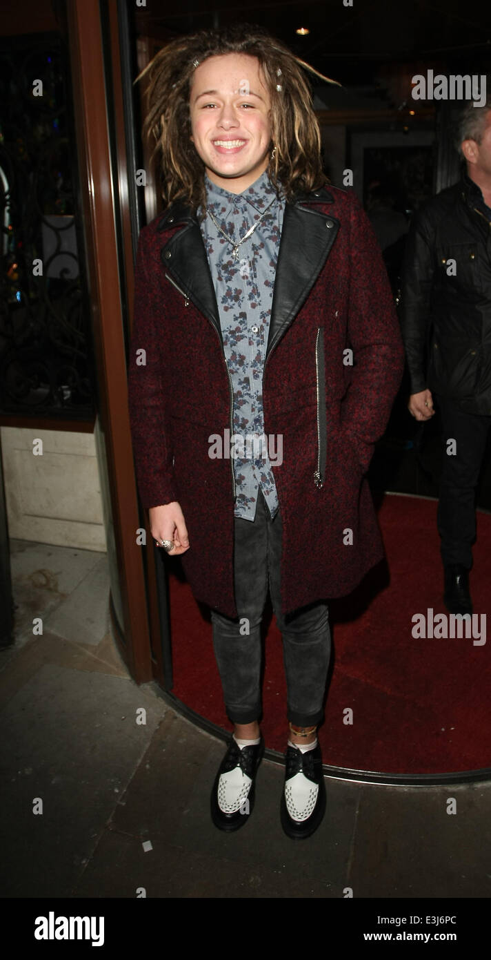 Celebrities arriving at the Now Magazine Party Featuring: Luke Friend ...