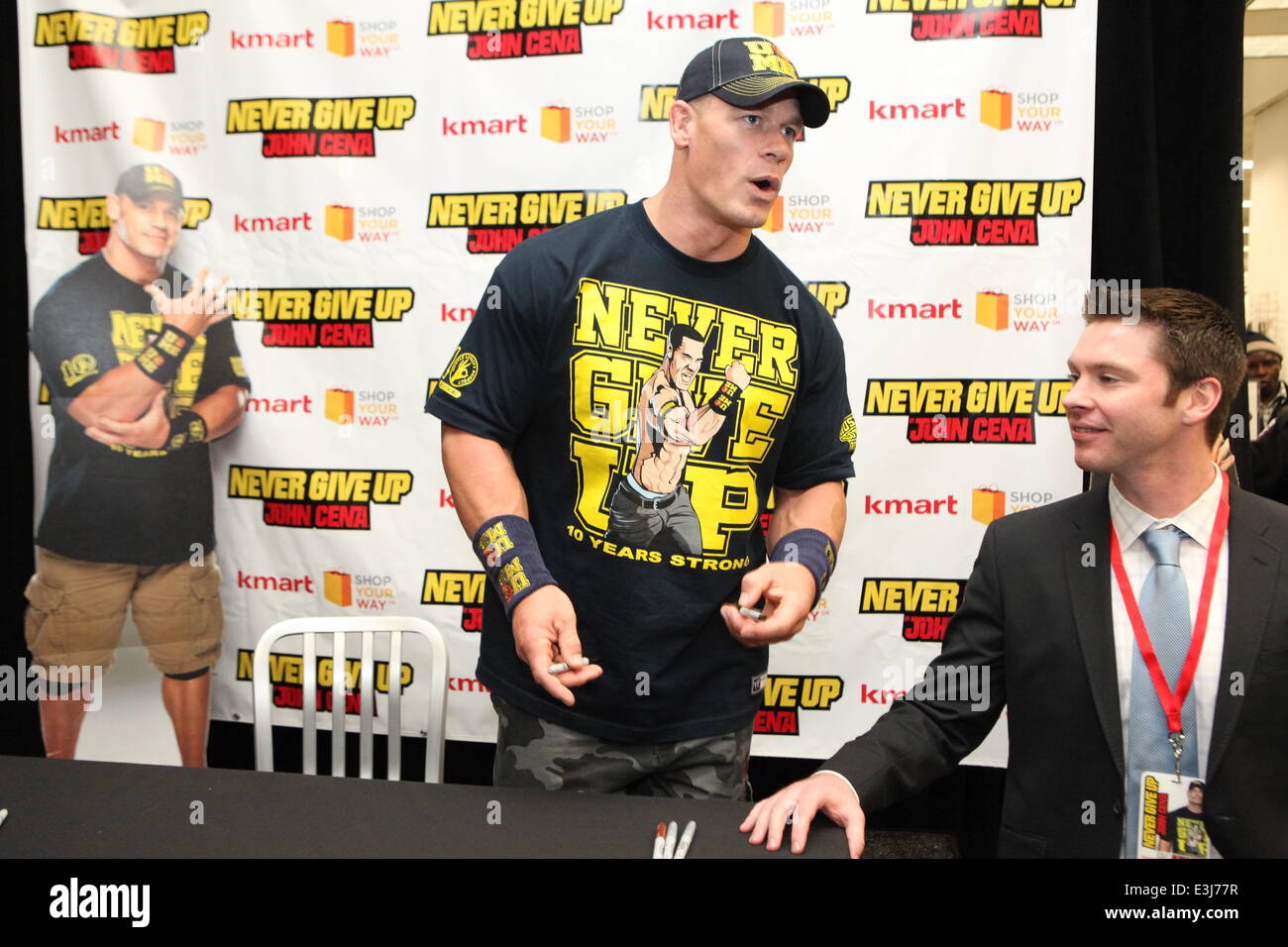Kmart Welcomes WWE Superstar, John Cena, To NYC Penn Station Store at ...