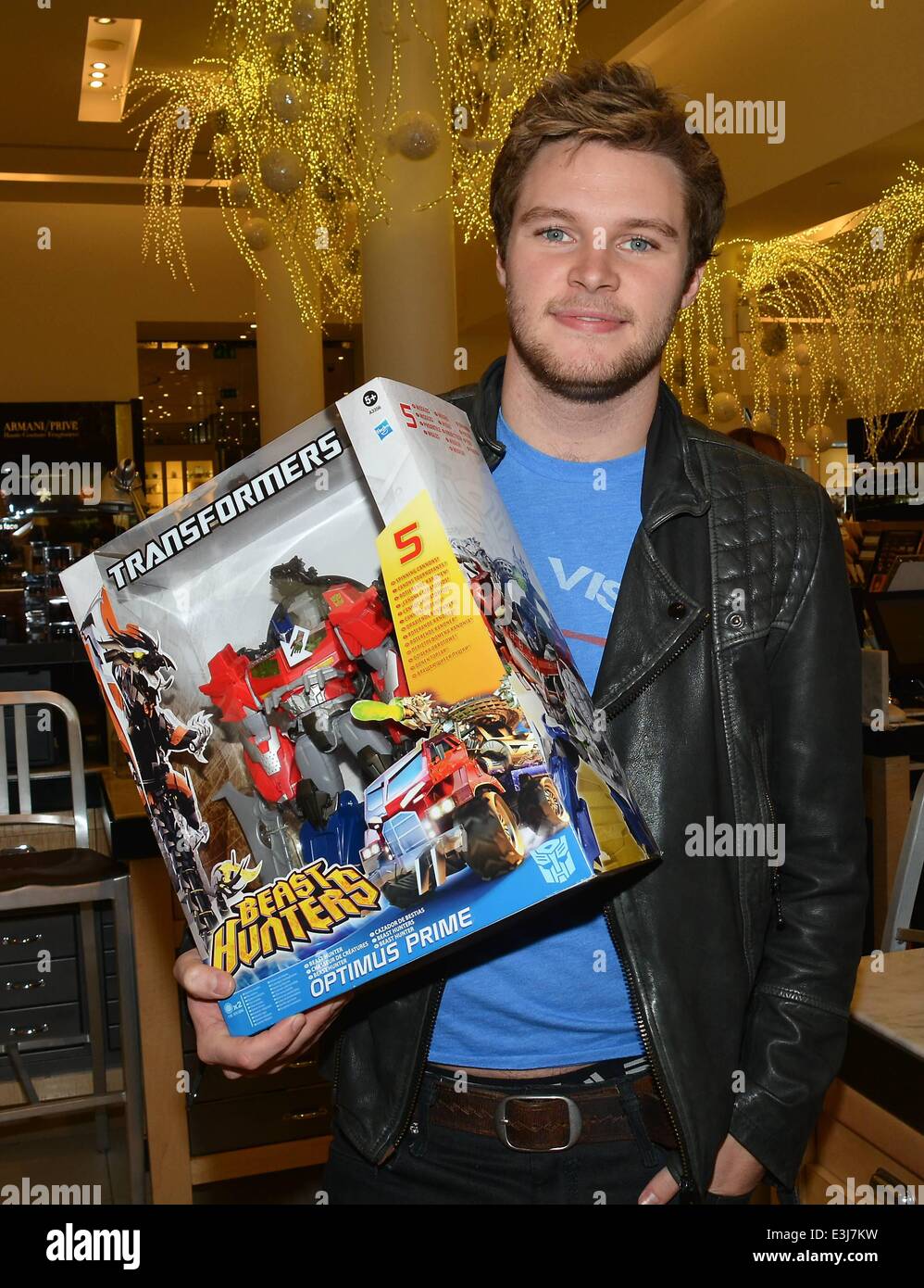 Transformers: Age of Extinction actor Jack Reynor at Brown Thomas with ...