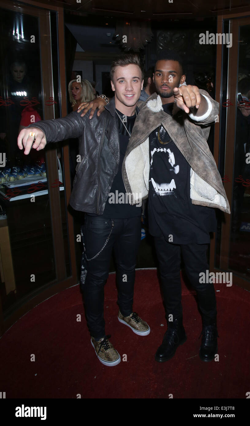 Now Magazine Christmas Party held at Soho Sanctum Hotel - Arrivals ...