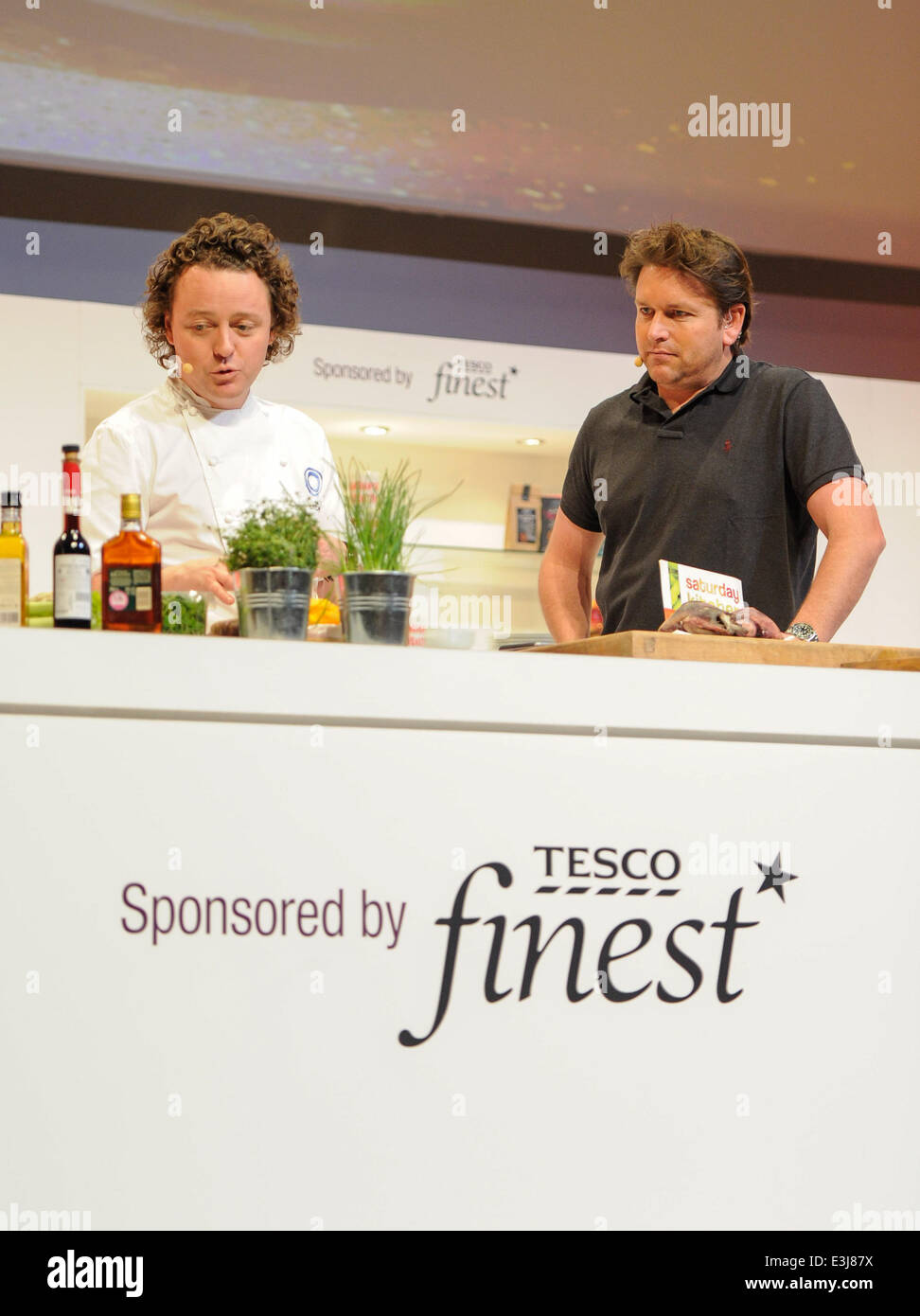 Celebrity chefs and guests at the BBC Good Food Show Winter at the NEC ...