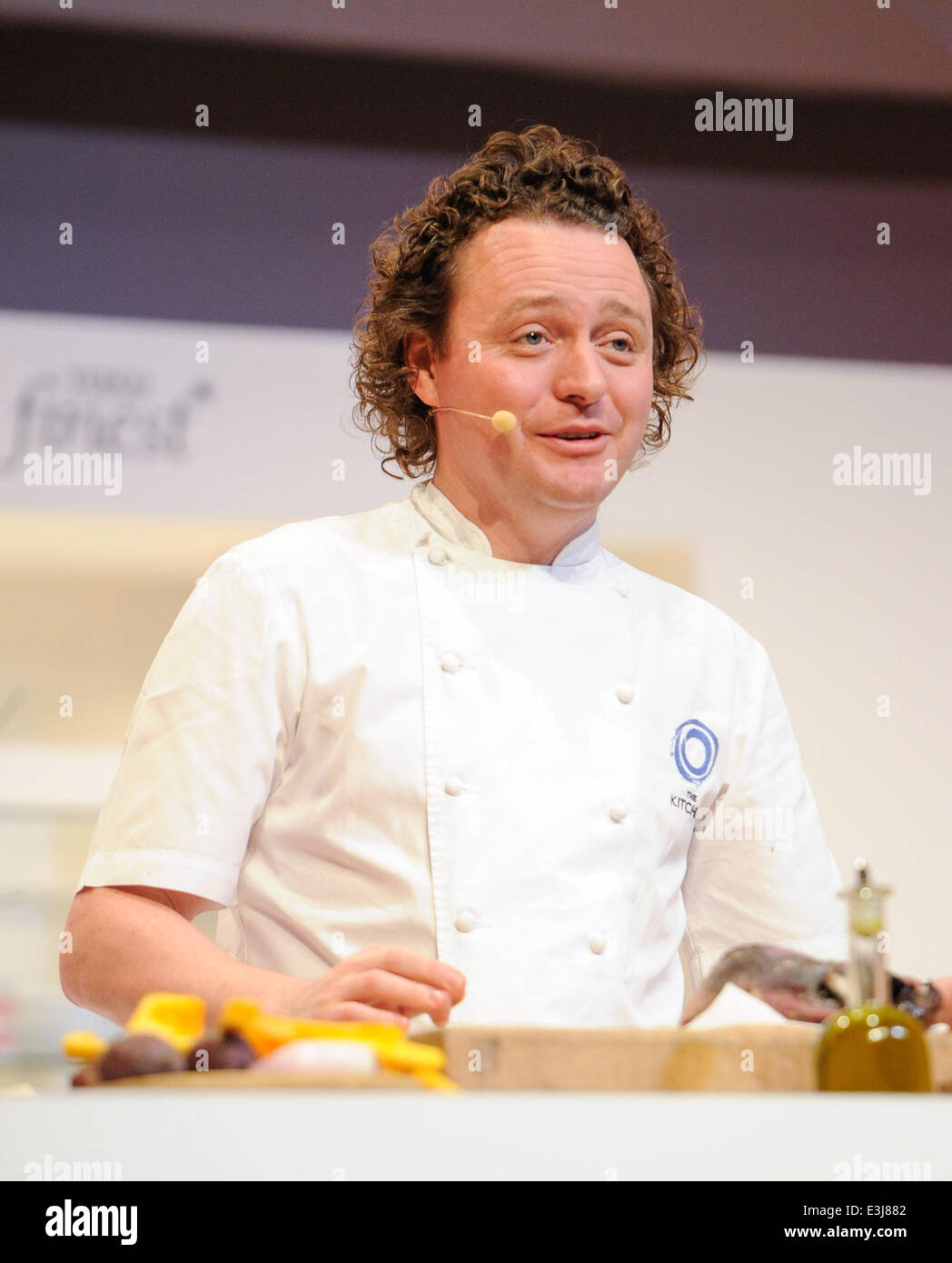 Celebrity chefs and guests at the BBC Good Food Show Winter at the NEC ...