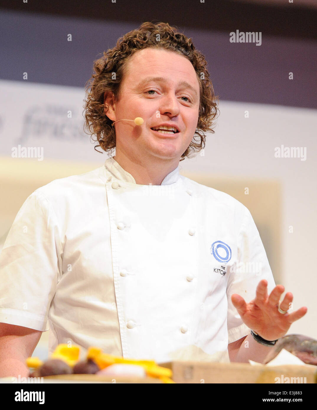 Celebrity chefs and guests at the BBC Good Food Show Winter at the NEC ...