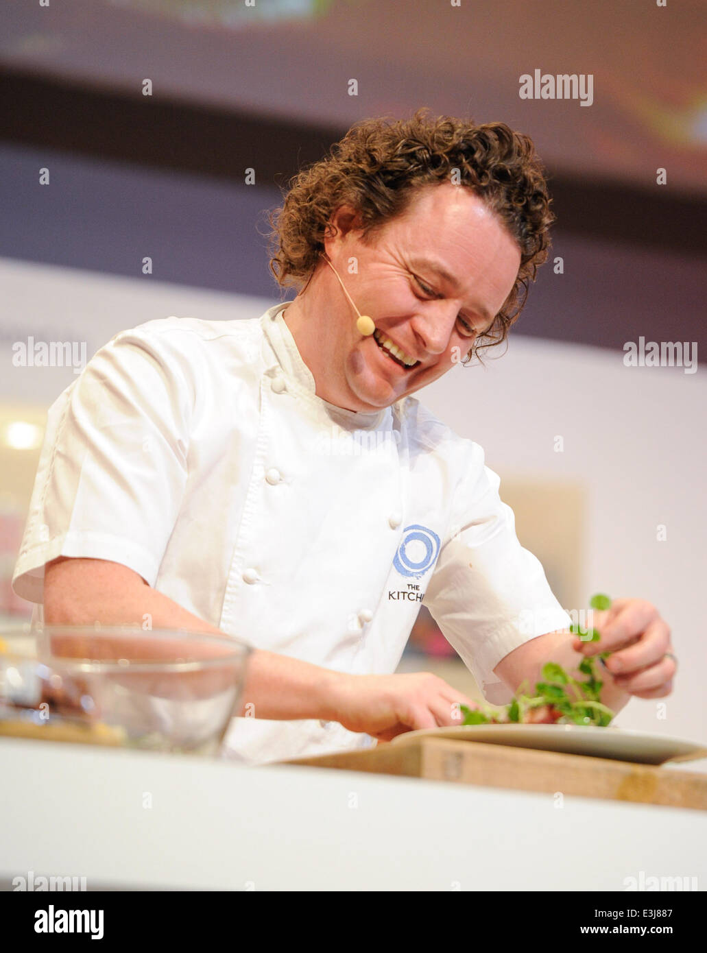 Celebrity chefs and guests at the BBC Good Food Show Winter at the NEC ...