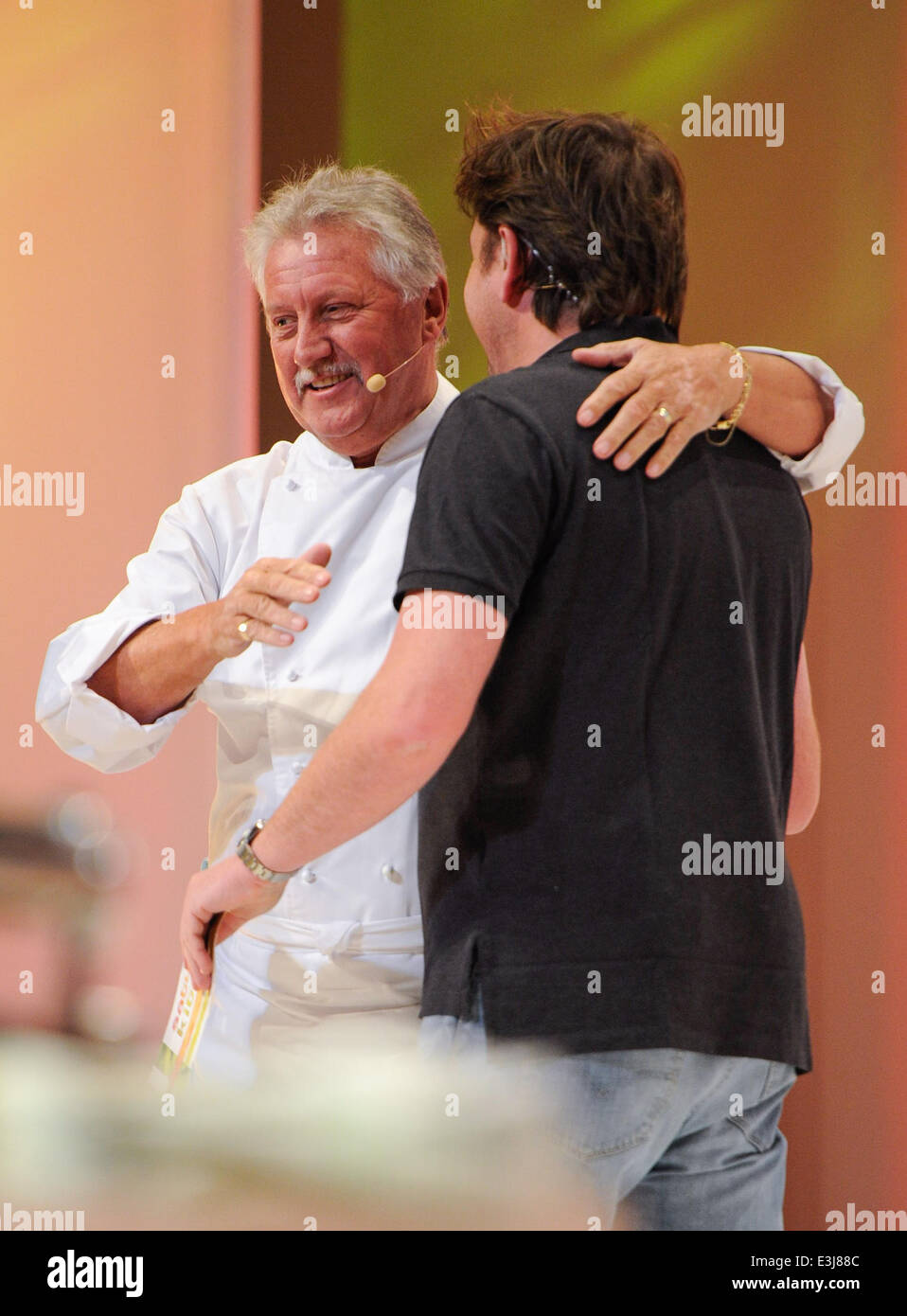 Celebrity chefs and guests at the BBC Good Food Show Winter at the NEC ...