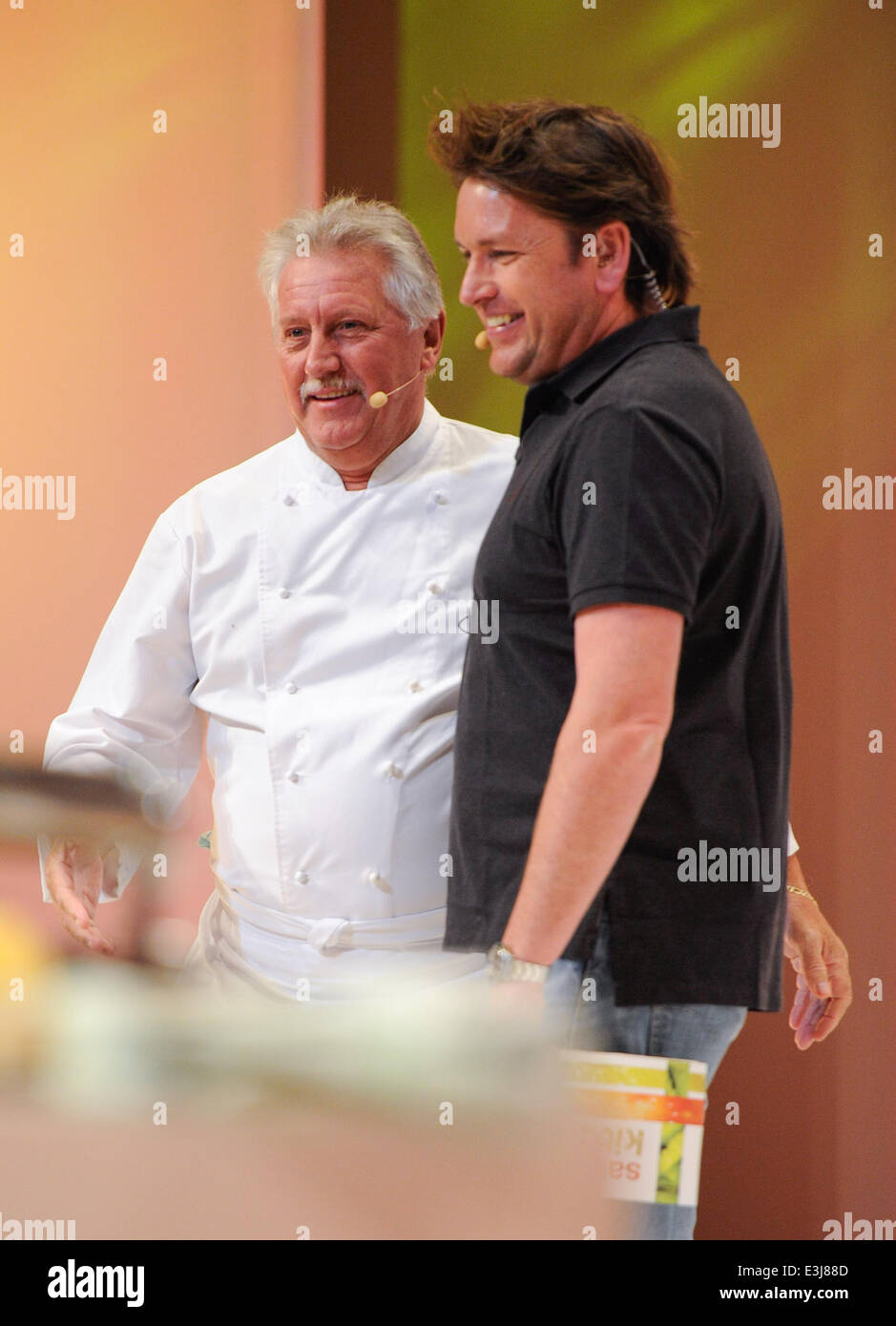 Celebrity chefs and guests at the BBC Good Food Show Winter at the NEC ...