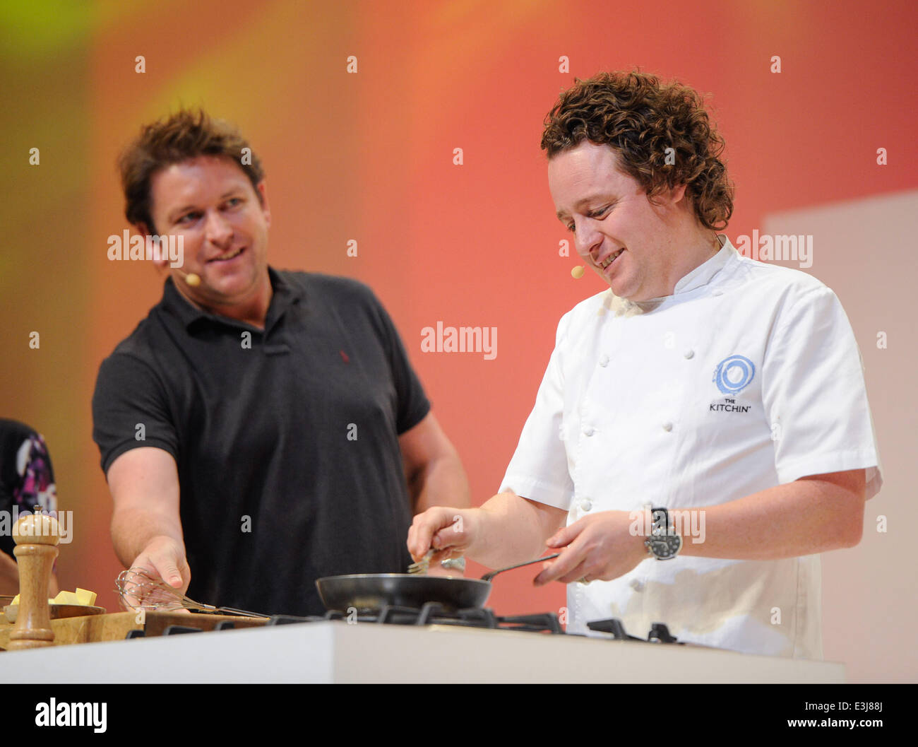 Celebrity chefs and guests at the BBC Good Food Show Winter at the NEC ...