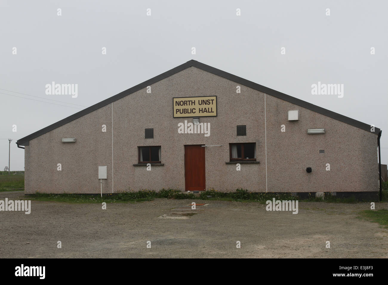 North unst public hall hi-res stock photography and images - Alamy