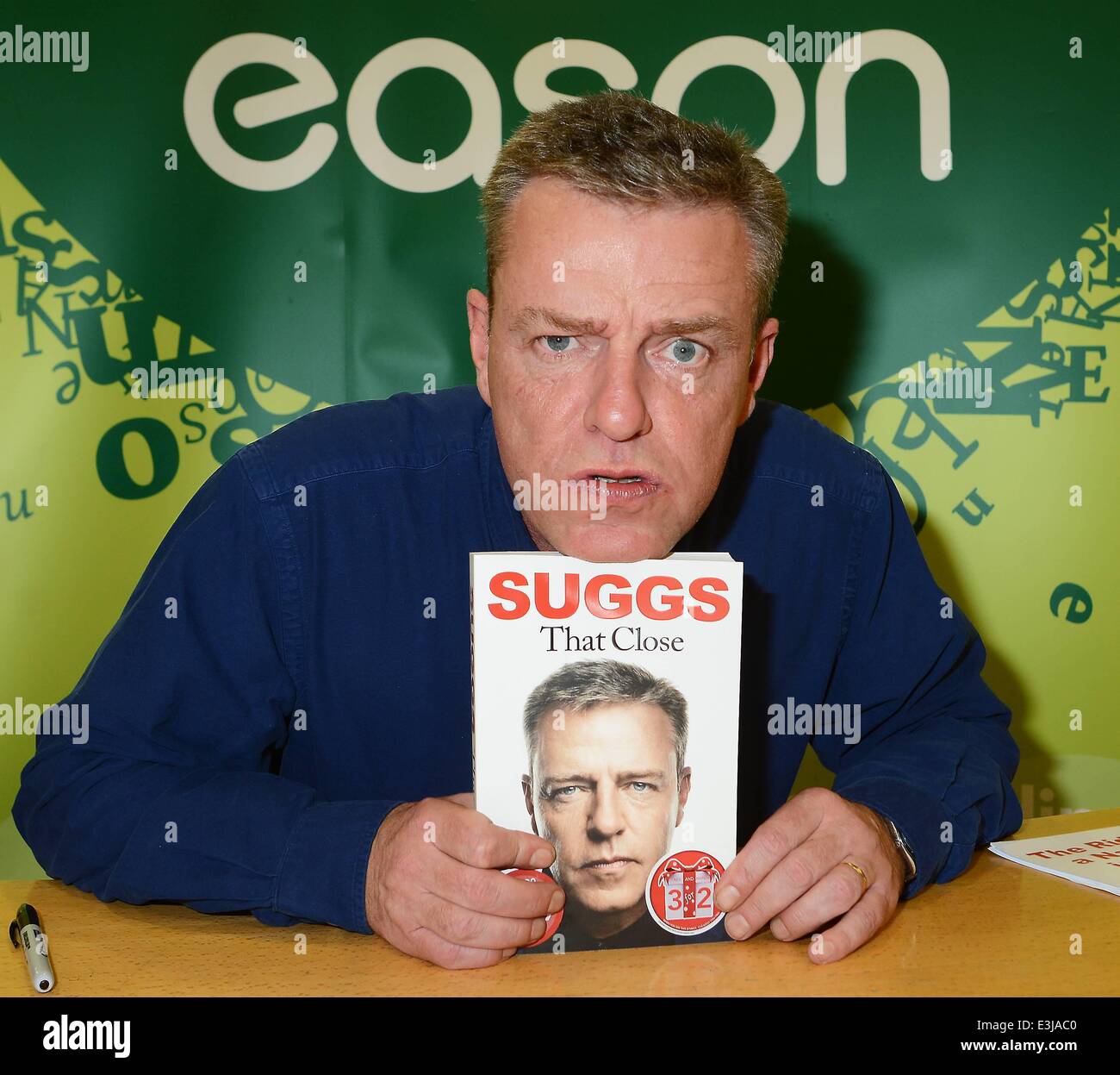 Madness singer Suggs signs his book 'That Close' at Easons O'Connell ...