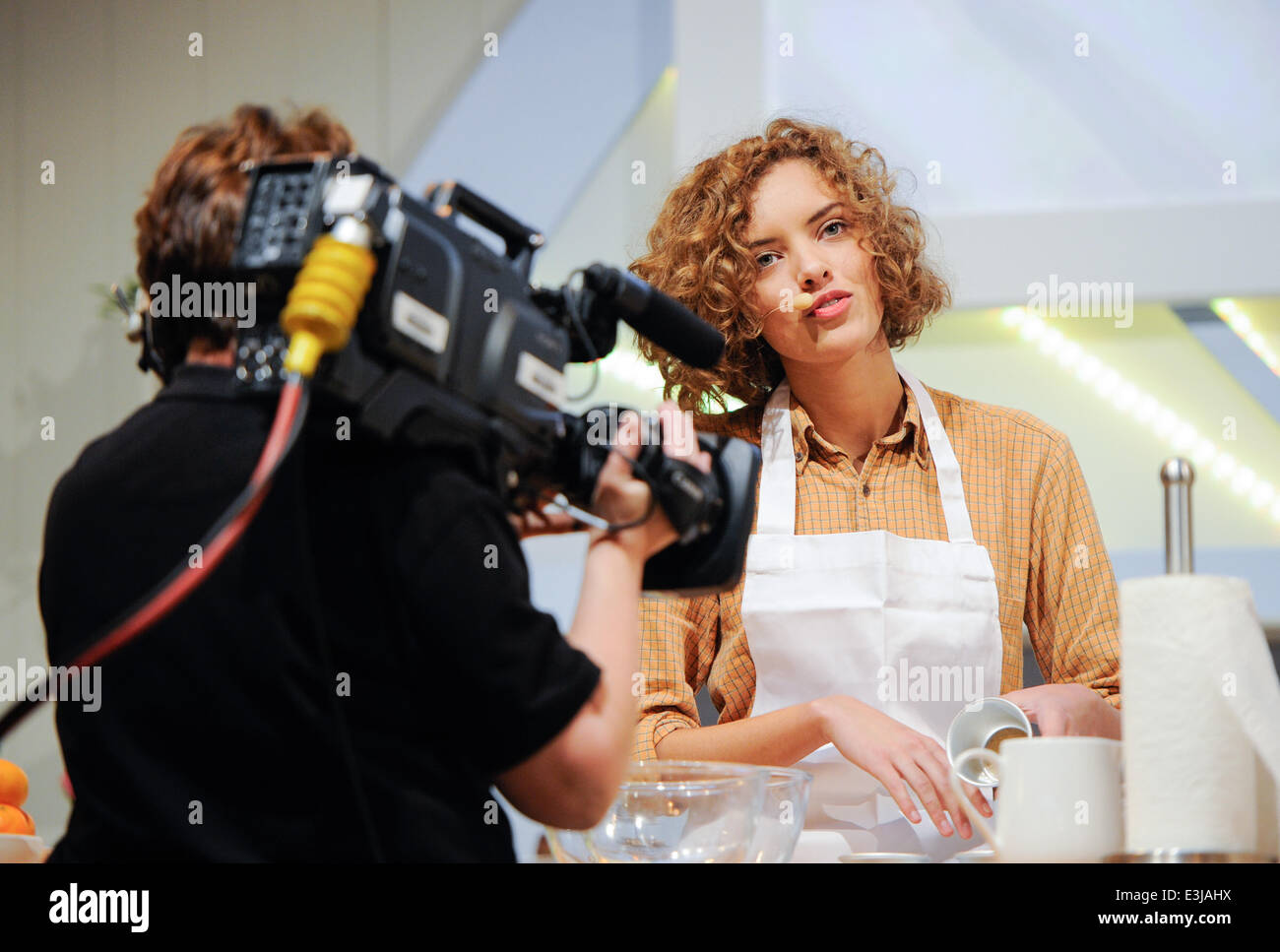 BBC Good Food Show Winter - The Great British Bake Off stage at the NEC ...