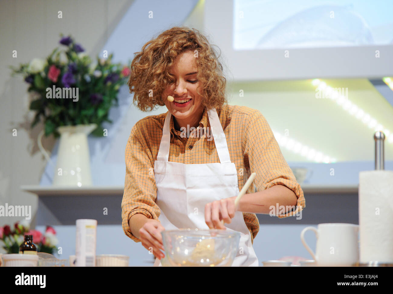 BBC Good Food Show Winter - The Great British Bake Off stage at the NEC ...
