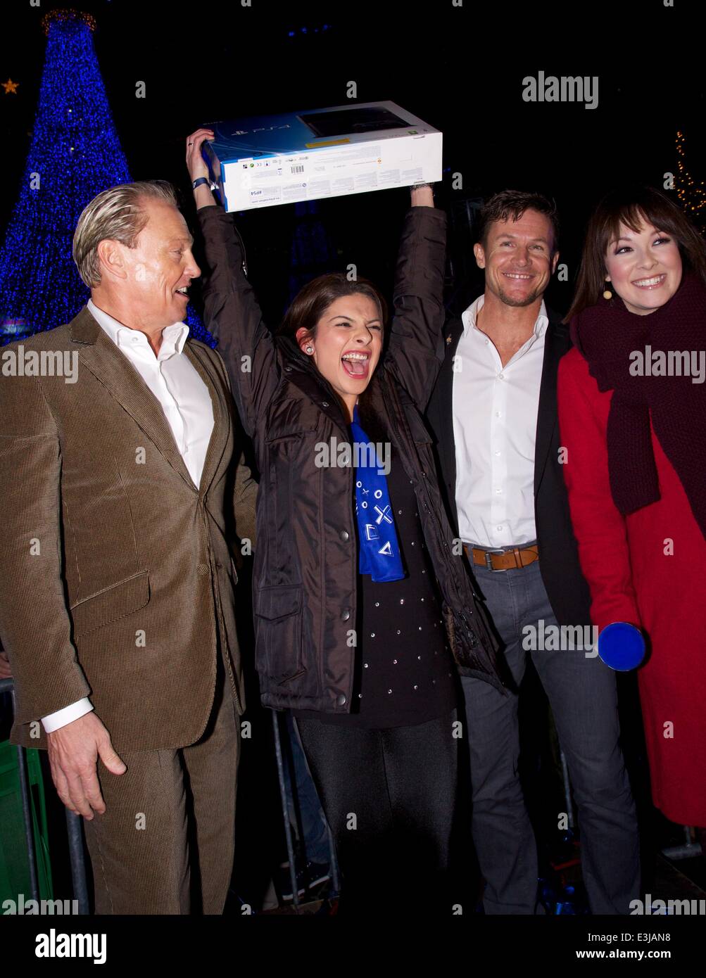 Berwan Wenzke is the first person to purchase the new Playstation 4 ...