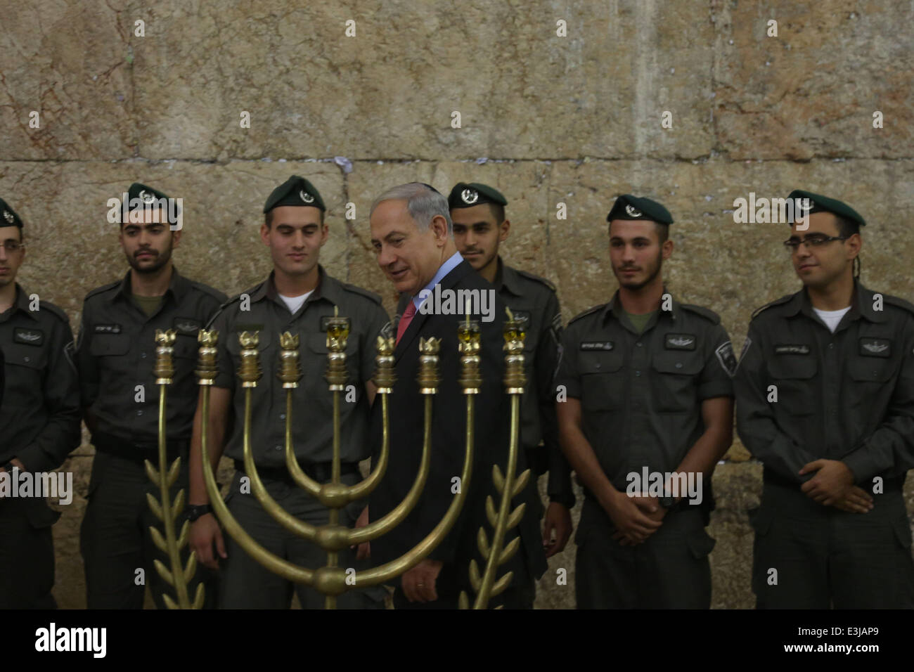 Israeli Prime Minister Benjamin Netanyahu, Shmuel Rabinovitch Rabbi of ...