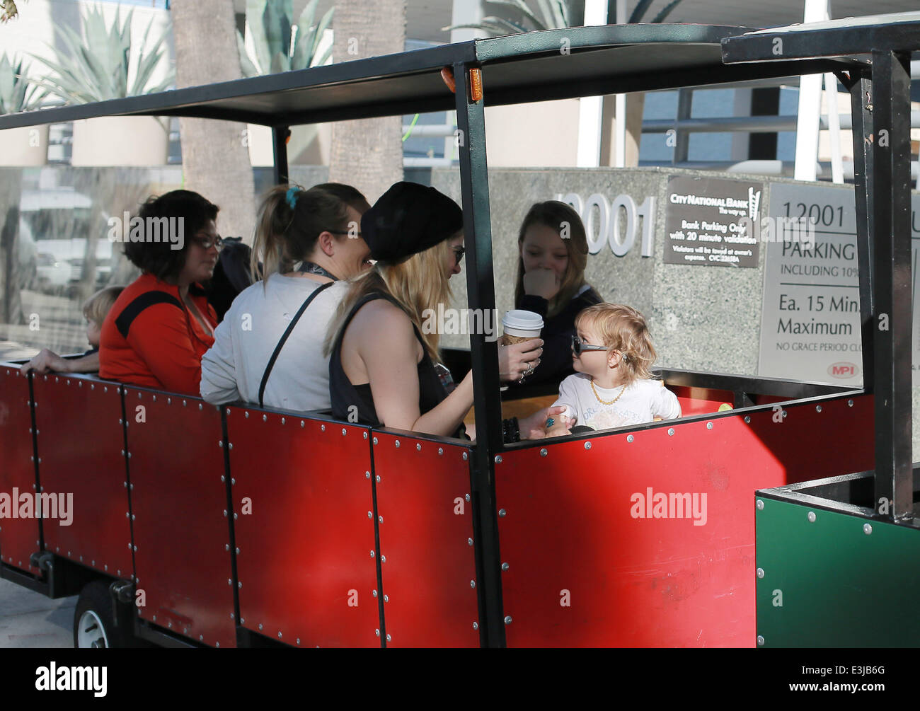 A blonde Selma Blair and her son Arthur Bleick seen at Laurel Canyon ...