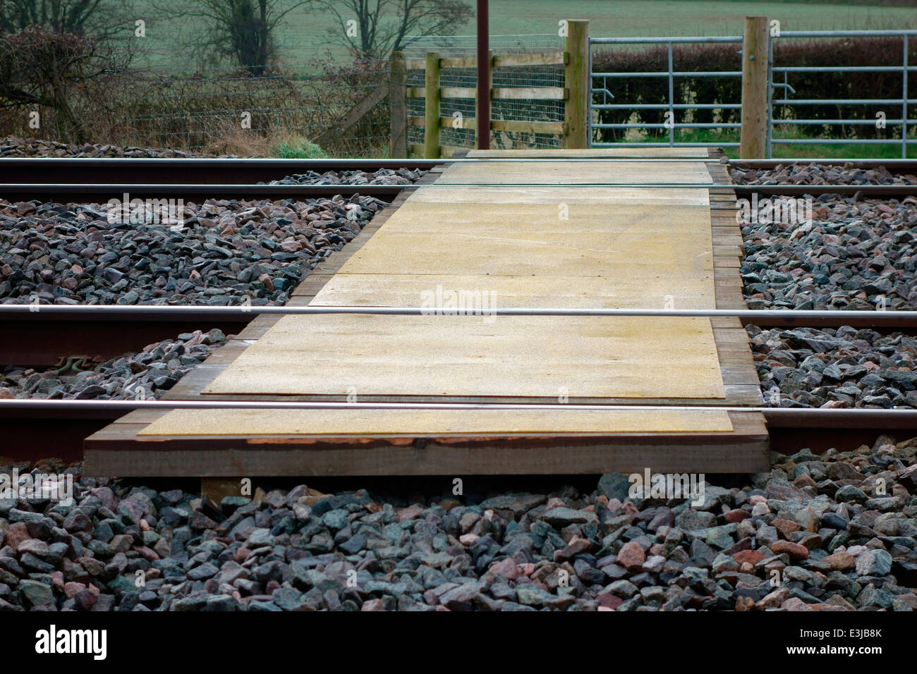 Pedestrian crossing and railway hi-res stock photography and images - Alamy