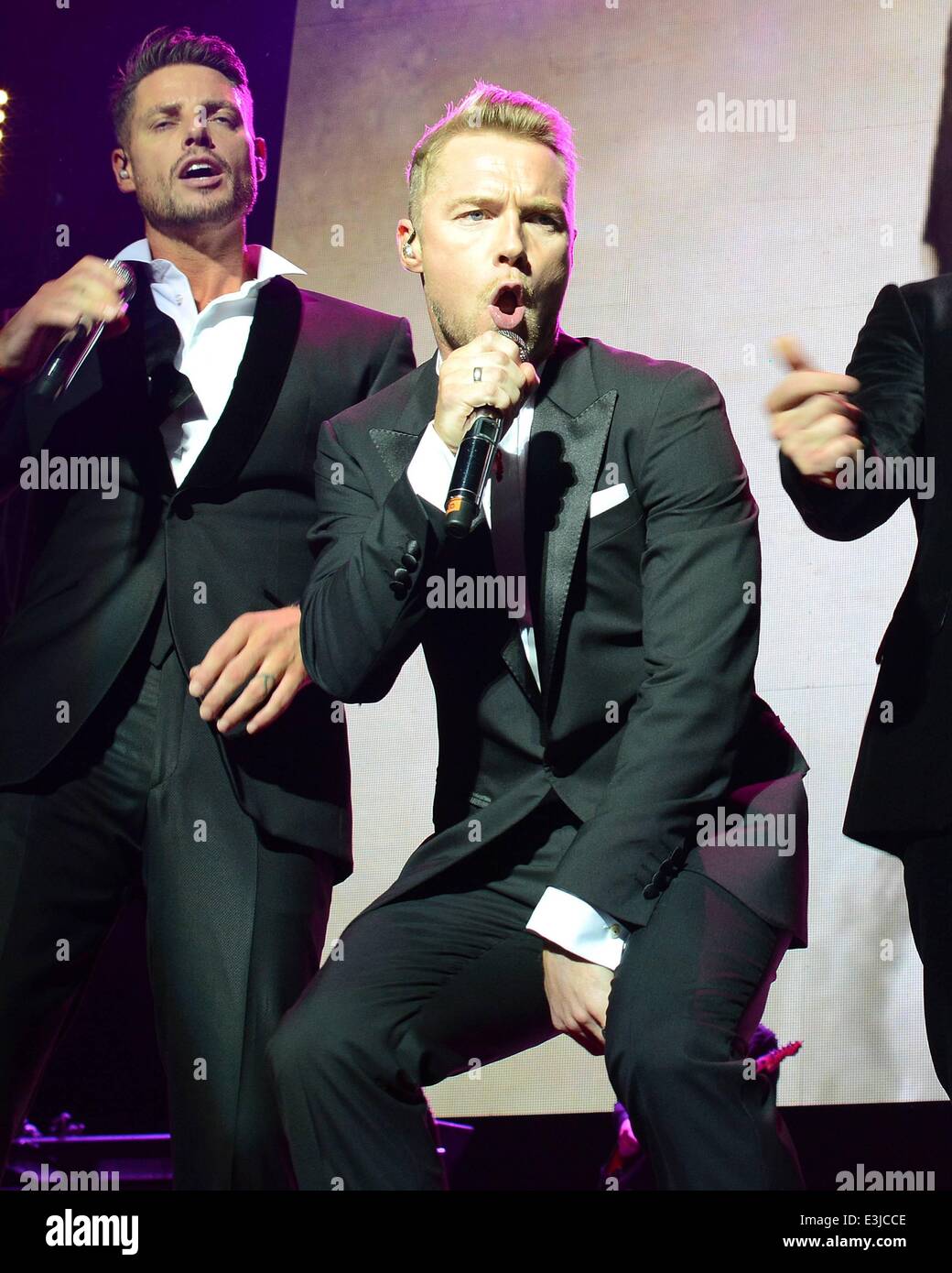 Boyzone BZ20 in The O2, Dublin... Featuring: Keith Duffy,Ronan Keating ...
