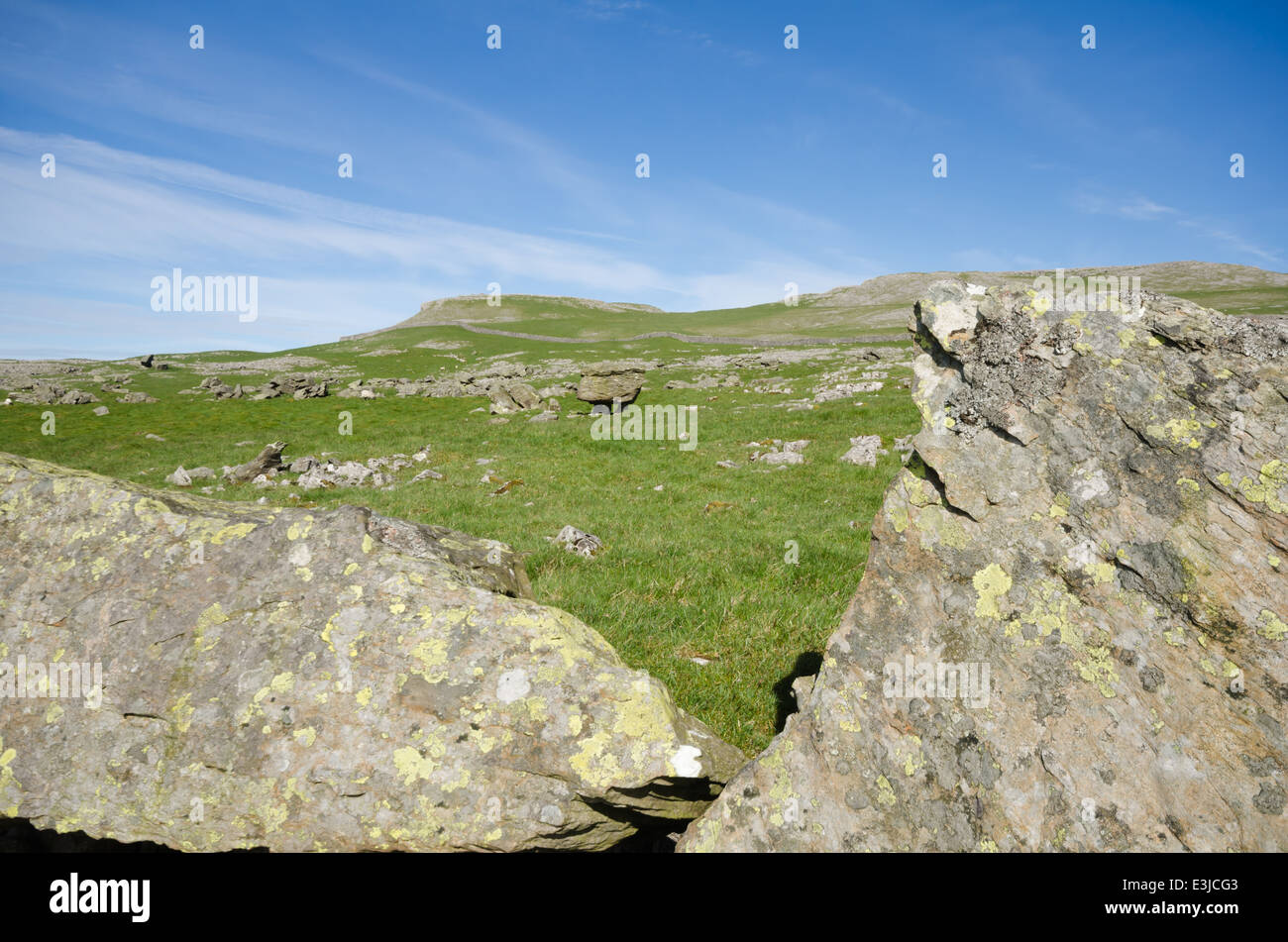 Rocks on Norber in the Yorkshire Dales Stock Photo - Alamy