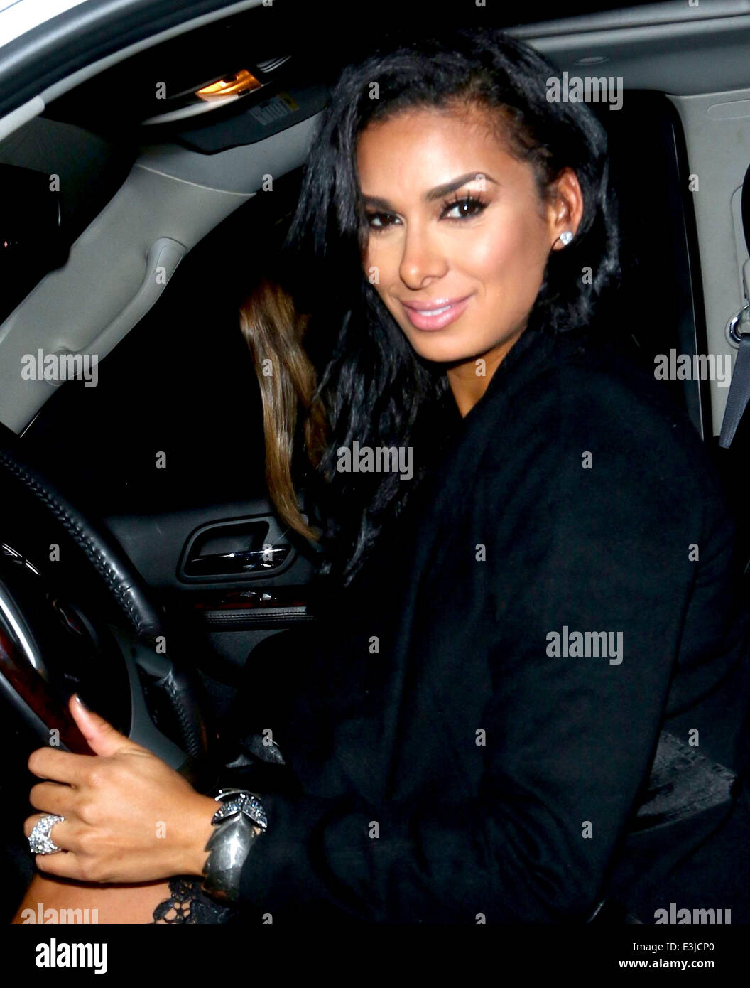 Laura Govan leaving The Game Black Tie Dinner Celebration at Phillips ...