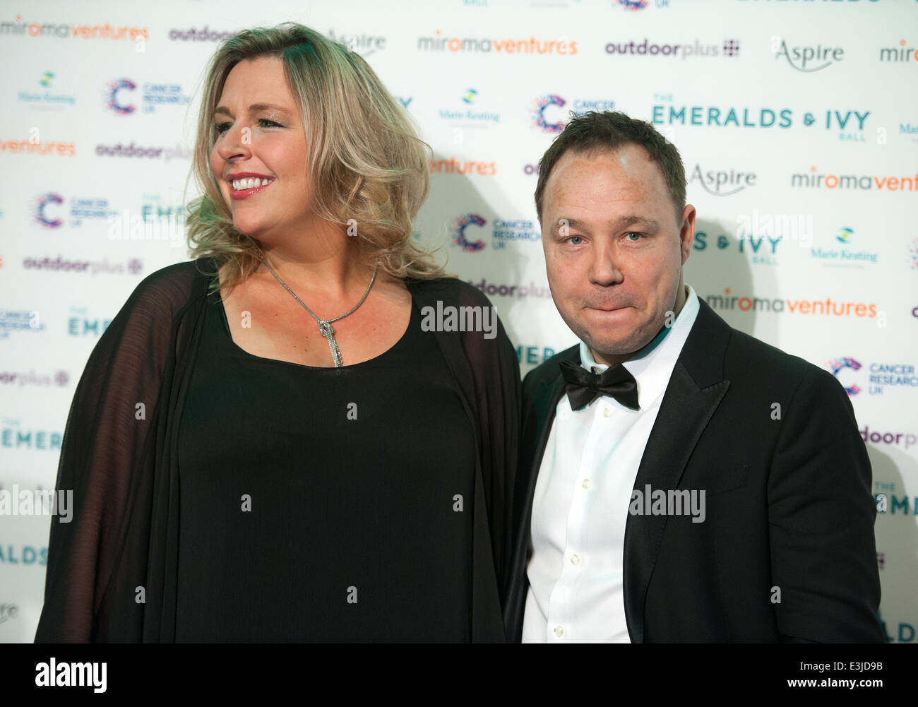 Emeralds & Ivy Ball held at the Old Billingsgate - Arrivals. Featuring ...
