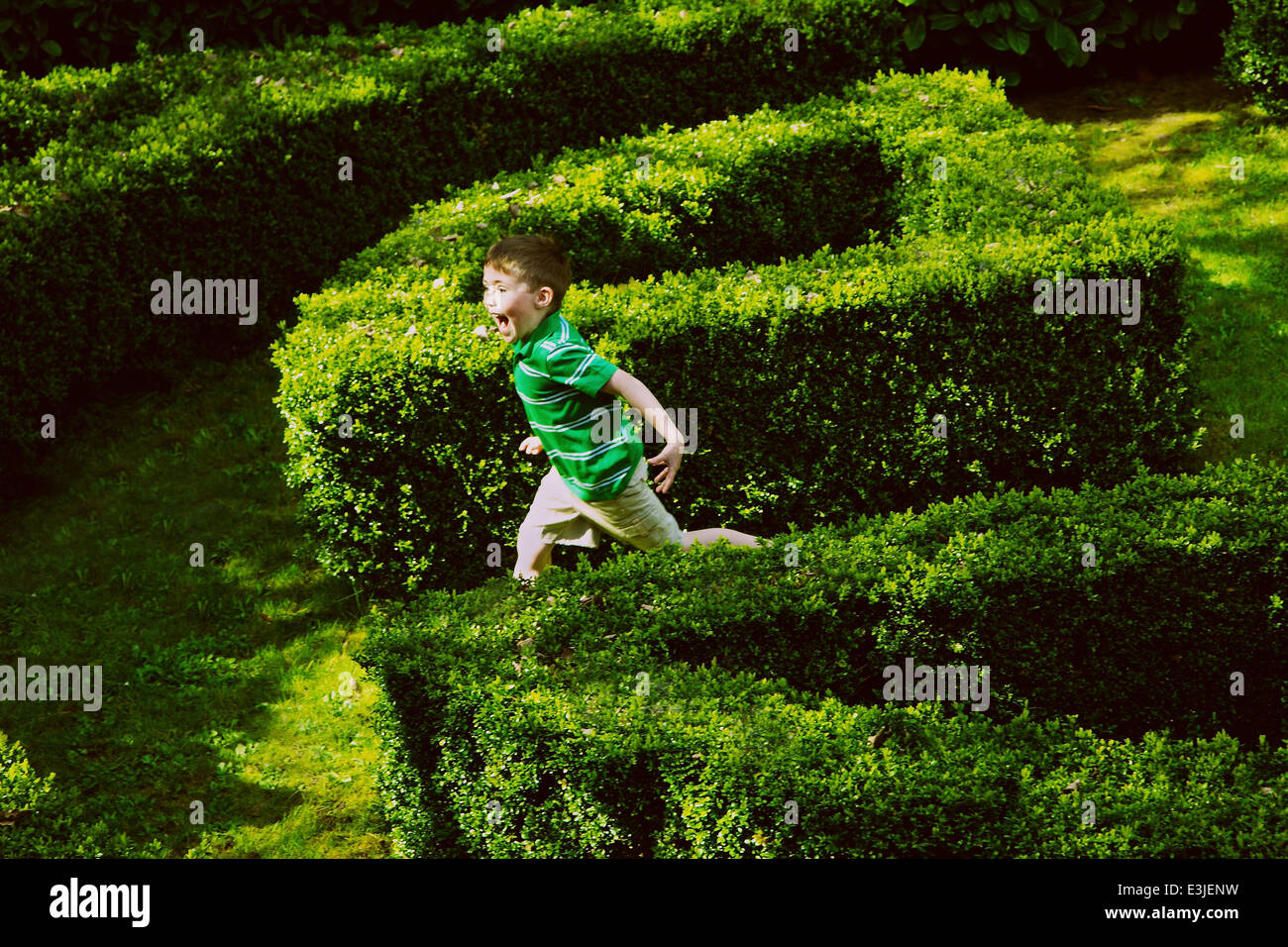 Maze Garden High Resolution Stock Photography and Images - Alamy