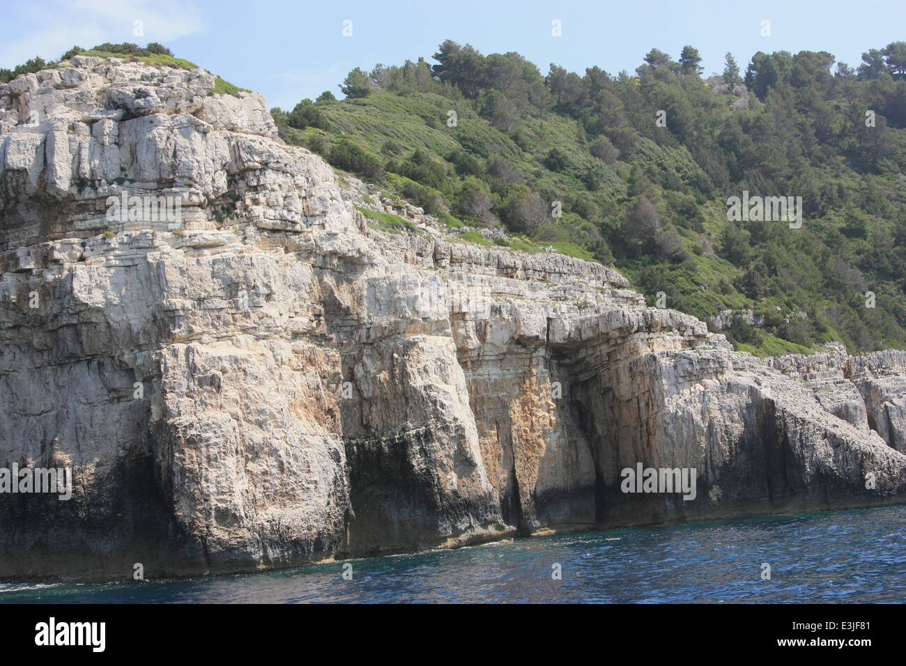 Rocks in Greece Stock Photo - Alamy