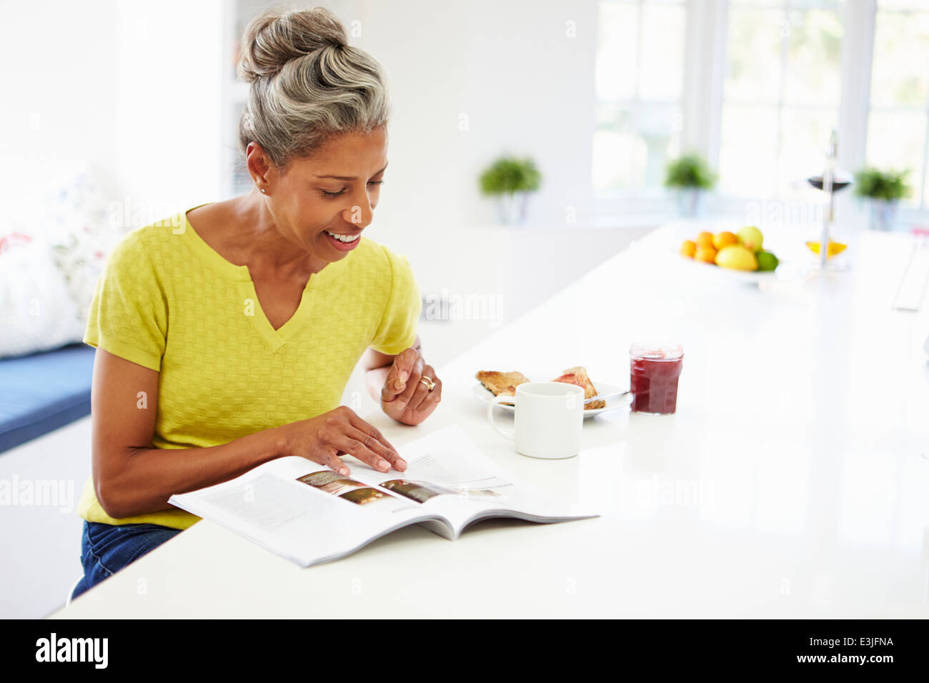 Women Reading Magazines