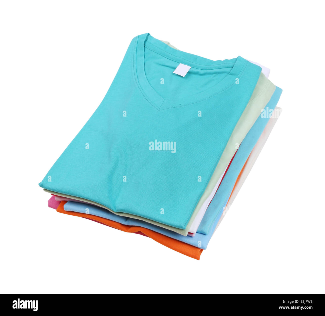 Folded shirts hi-res stock photography and images - Alamy