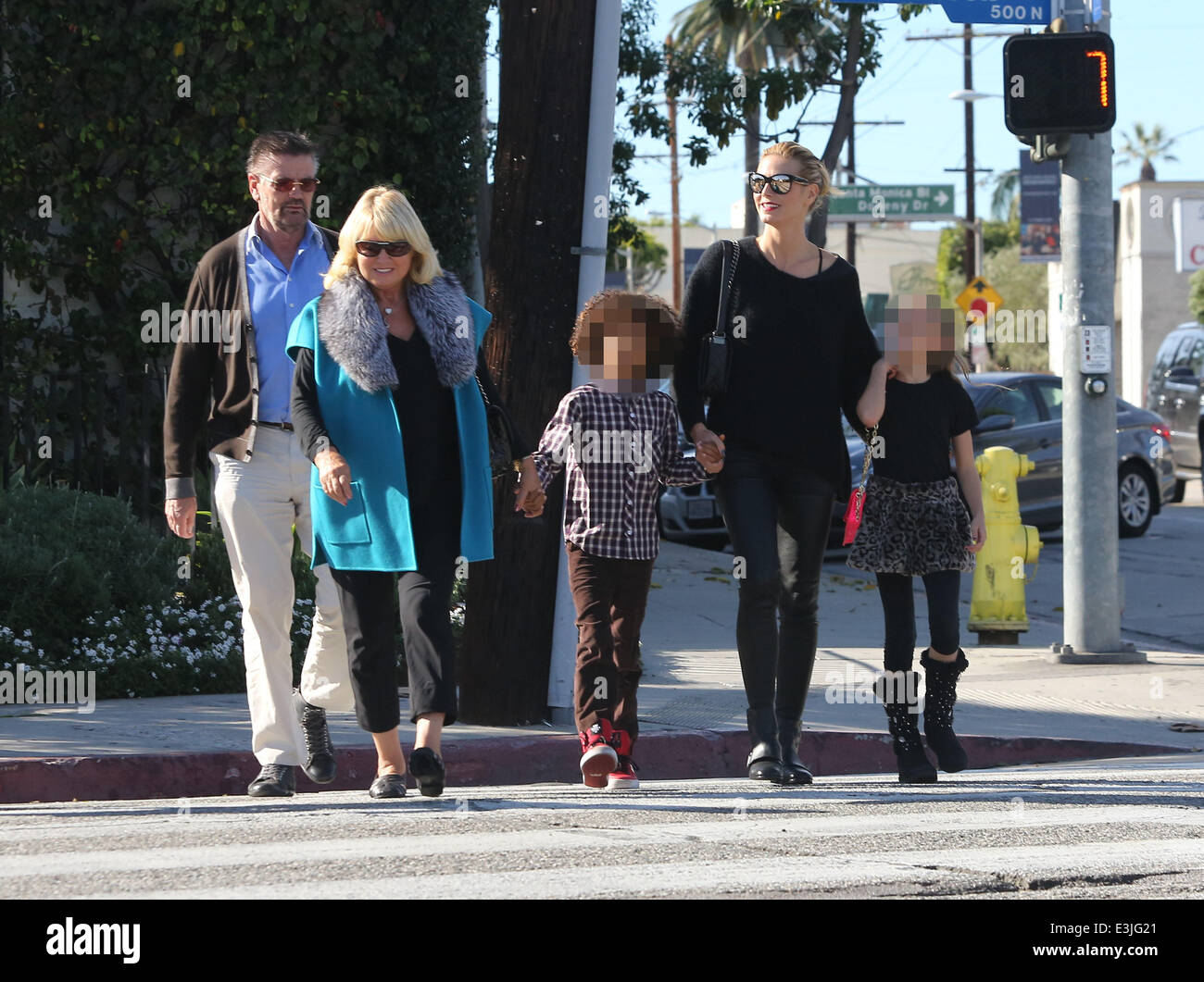 Heidi klum family parents erna hi-res stock photography and images - Alamy