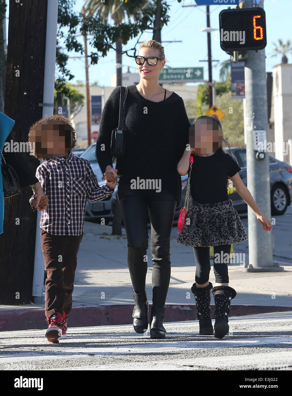 Heidi klum family parents erna hi-res stock photography and images - Alamy