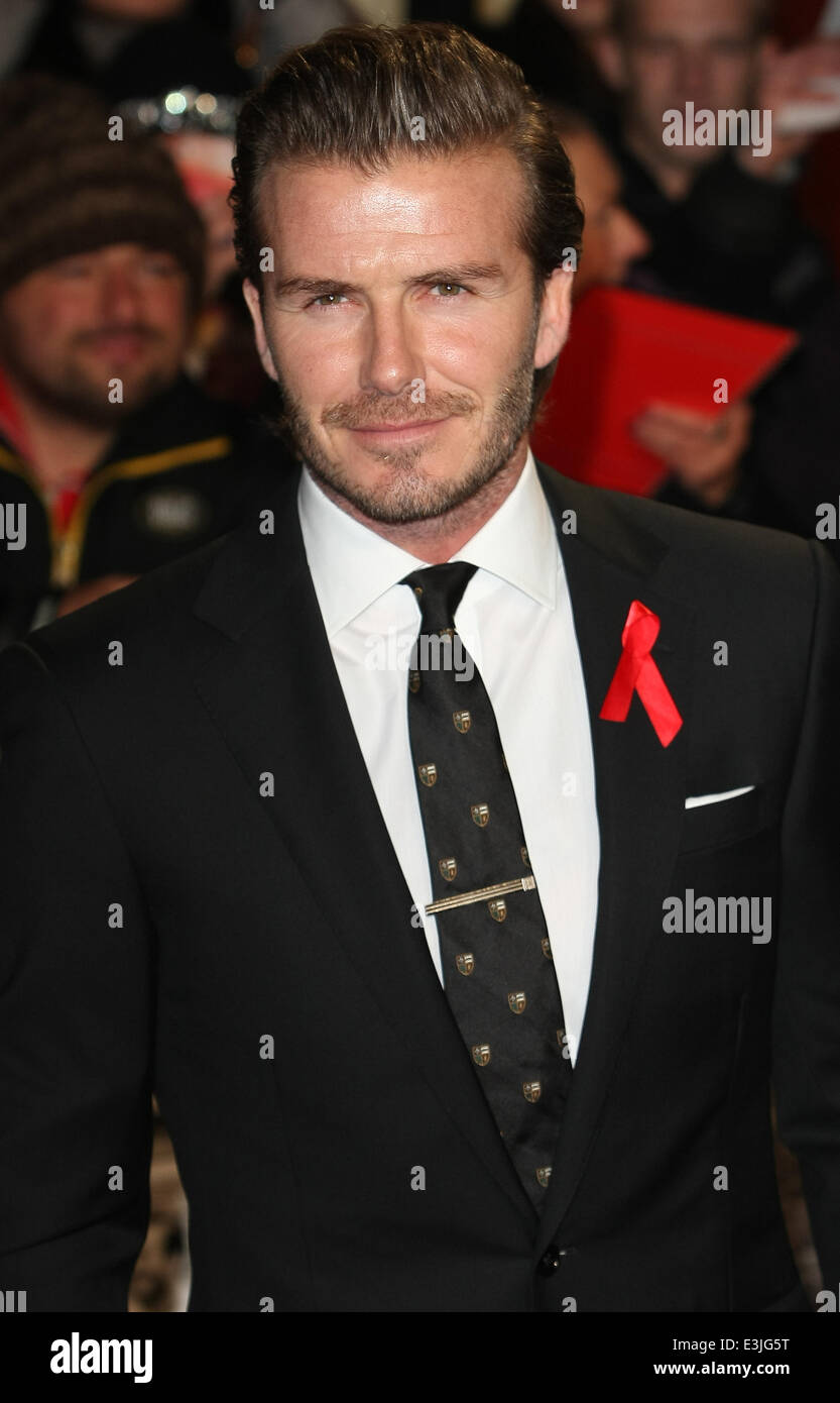 David Beckham arriving at the Class 92 Premiere Featuring: David ...
