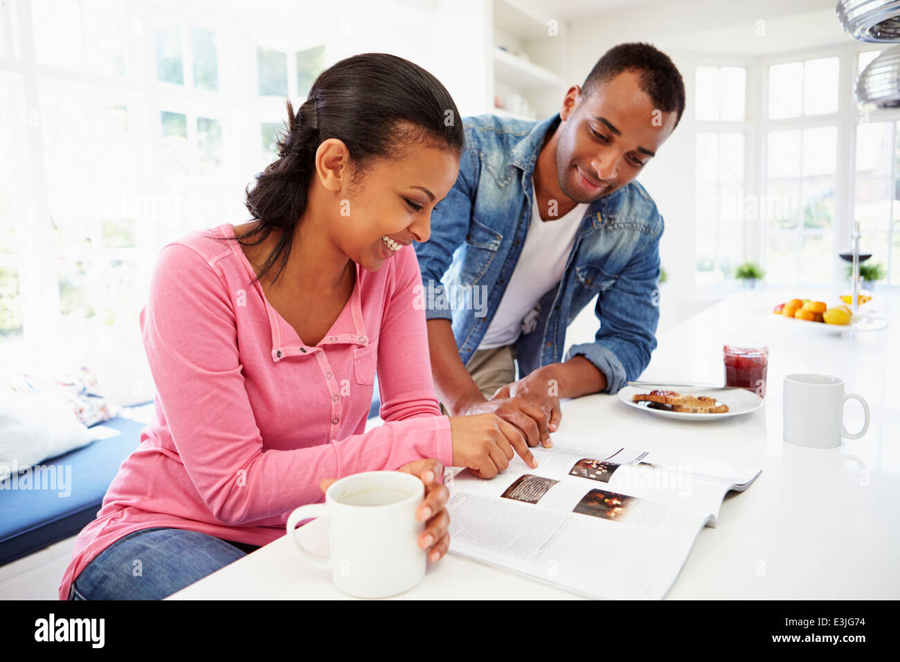 Man eating jam hi-res stock photography and images - Alamy