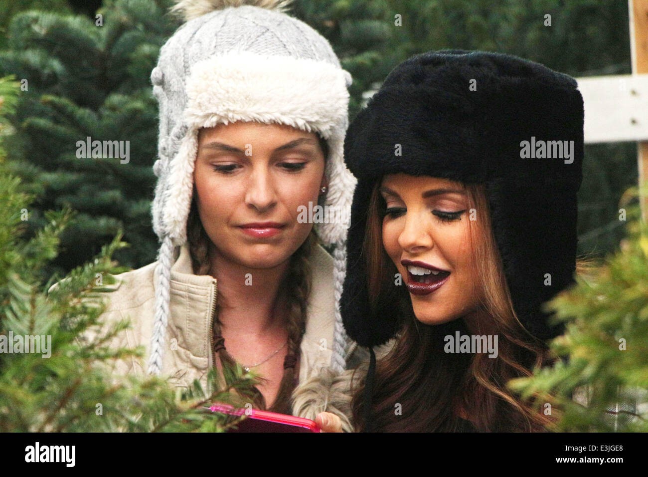 Playboy Playmates Kayla Collins and Michelle McLaughlin shop for ...