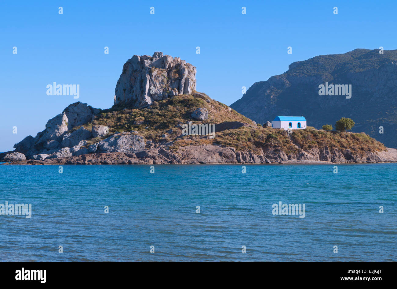 Kastri islet at Kos island in Greece Stock Photo - Alamy