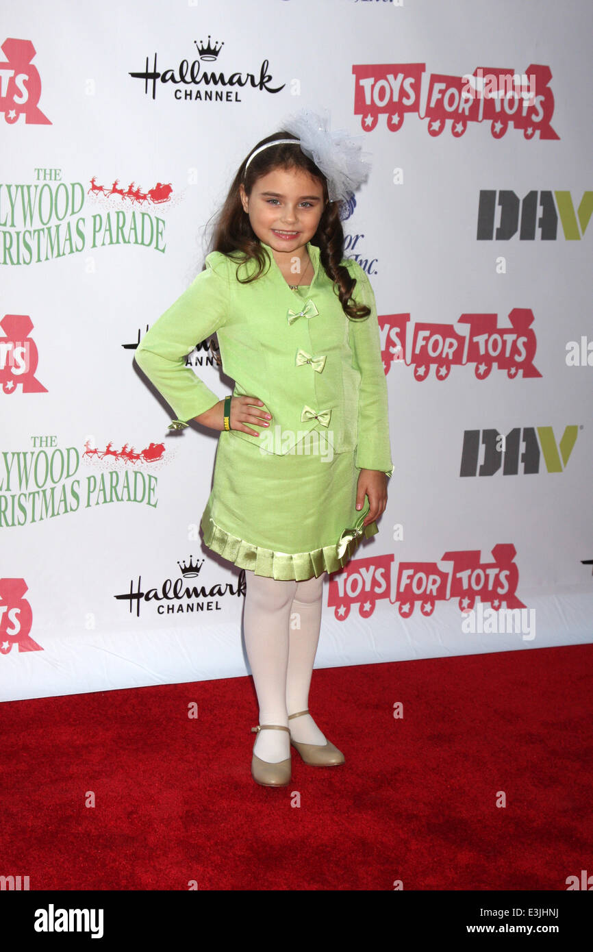2013 Hollywood Christmas Parade Featuring: Bailey Michelle Brown Where ...