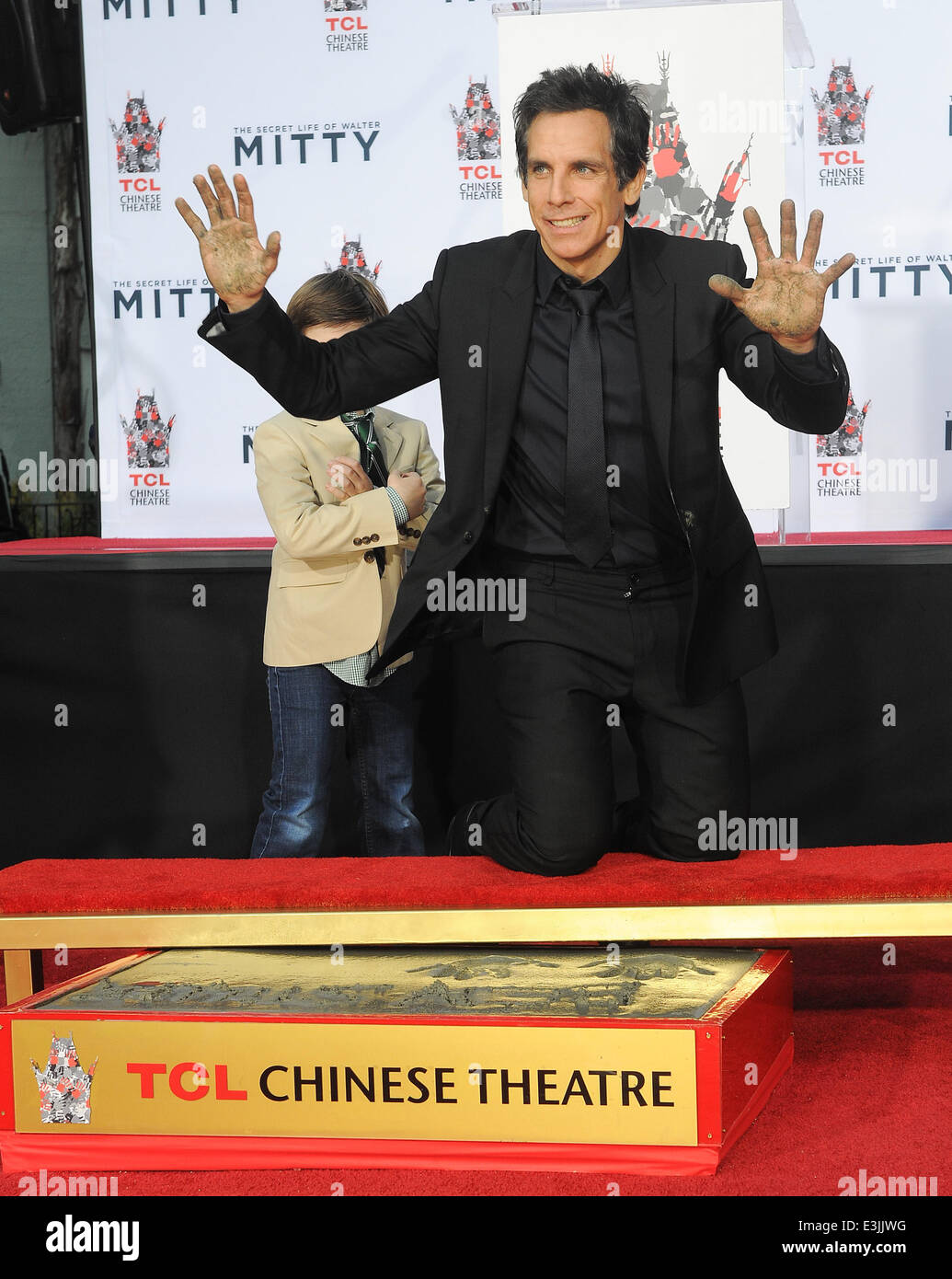 Ben Stiller's hand and footprint ceremony at TCL Chinese Theater ...