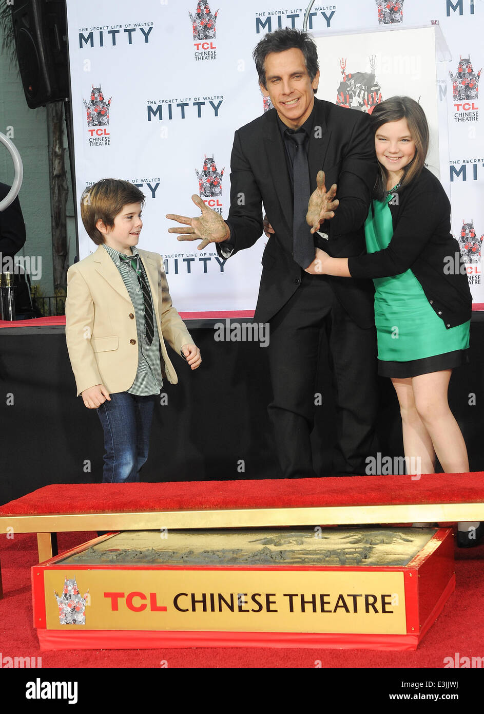 Ben Stiller's hand and footprint ceremony at TCL Chinese Theater ...