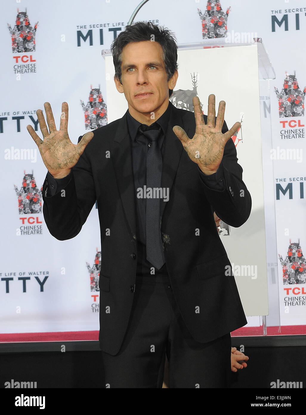 Ben Stiller's hand and footprint ceremony at TCL Chinese Theater ...