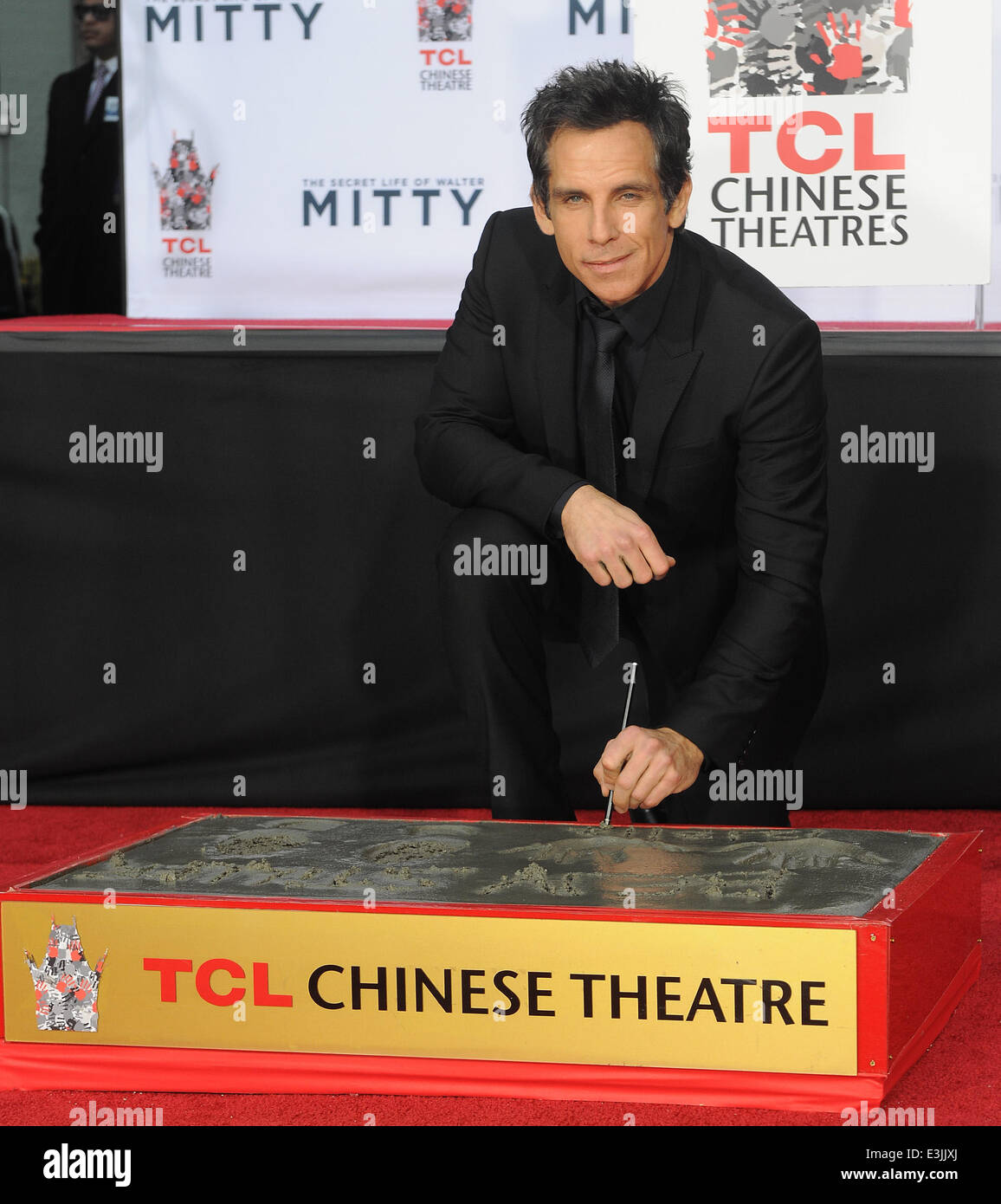 Ben Stiller's hand and footprint ceremony at TCL Chinese Theater ...