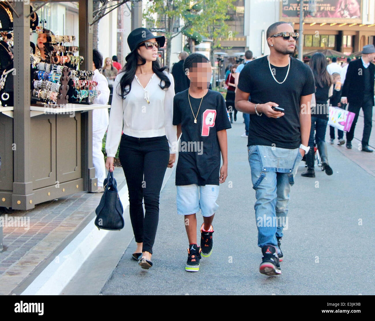 Draya Michele from 'Basketball Wives LA' shopping at The Grove with her ...
