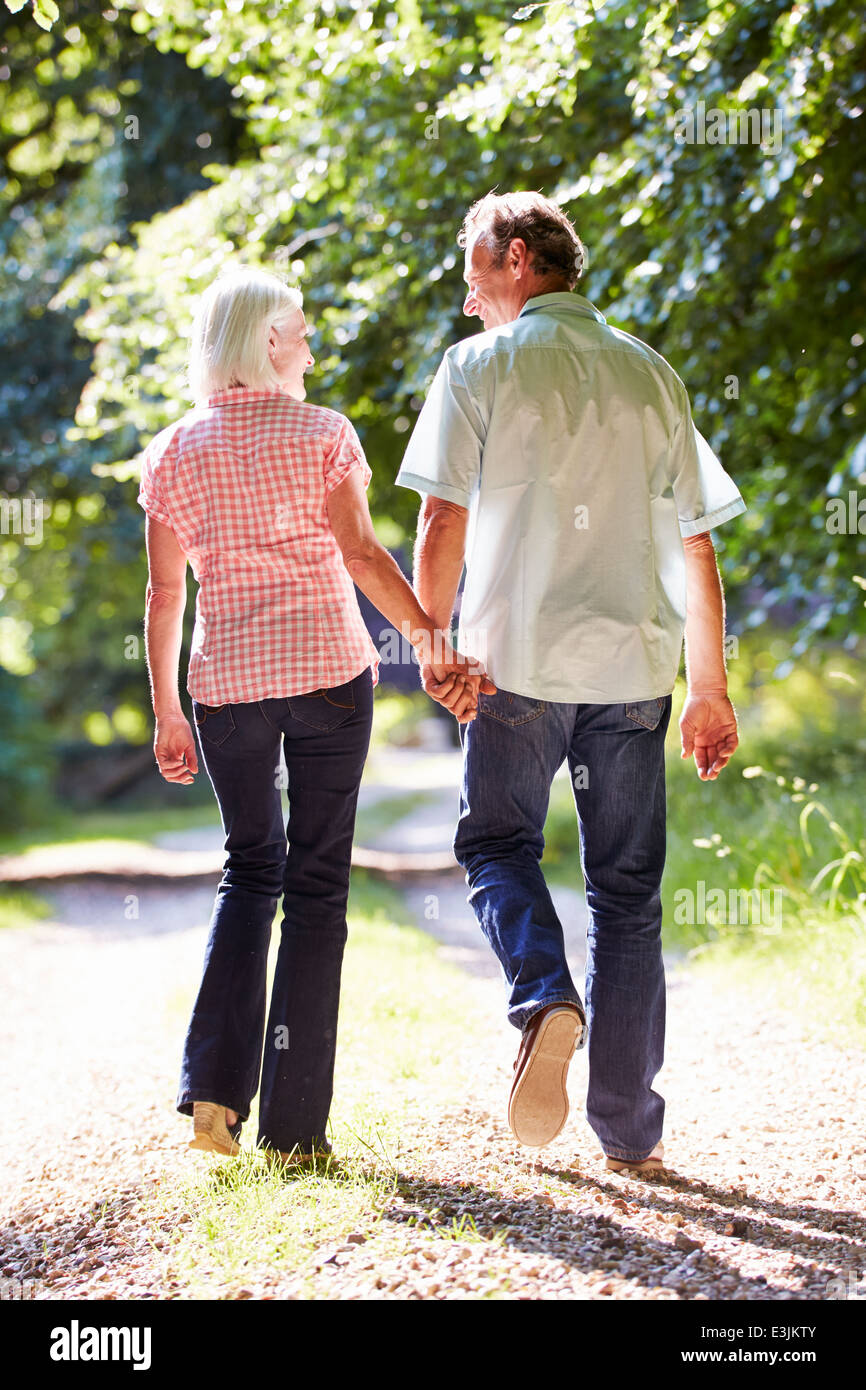 Middle Aged People Walking