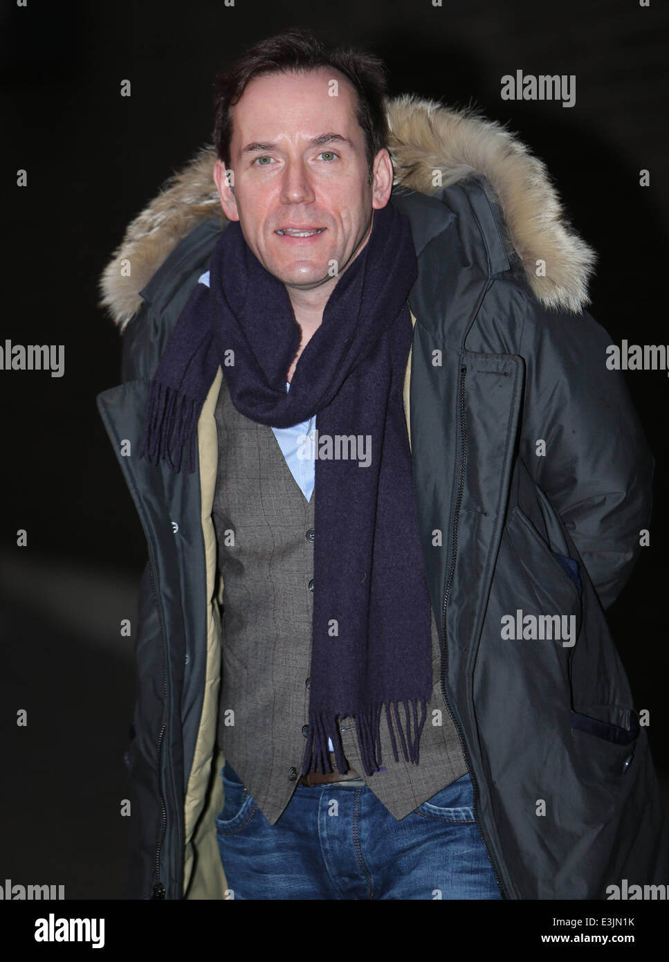 Ben Miller outside the ITV studios Featuring: Ben Miller Where: London ...