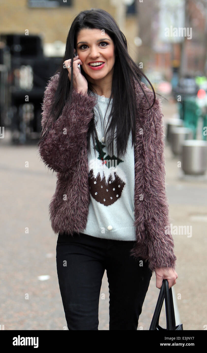 Natalie Anderson outside the itv studios Featuring: Natalie Anderson ...