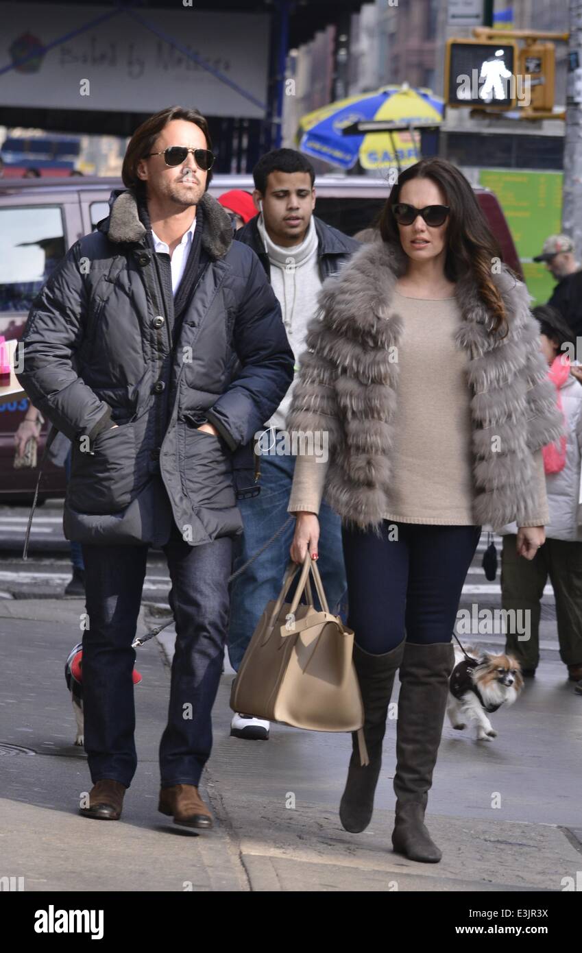 Tamara Ecclestone and husband Jay Rutland in Soho Featuring: Tamara ...