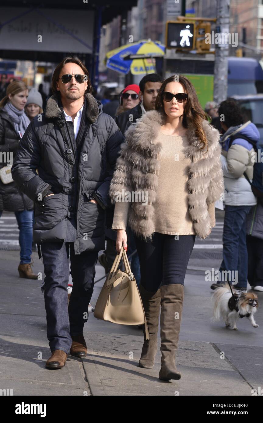 Tamara Ecclestone and husband Jay Rutland in Soho Featuring: Tamara ...