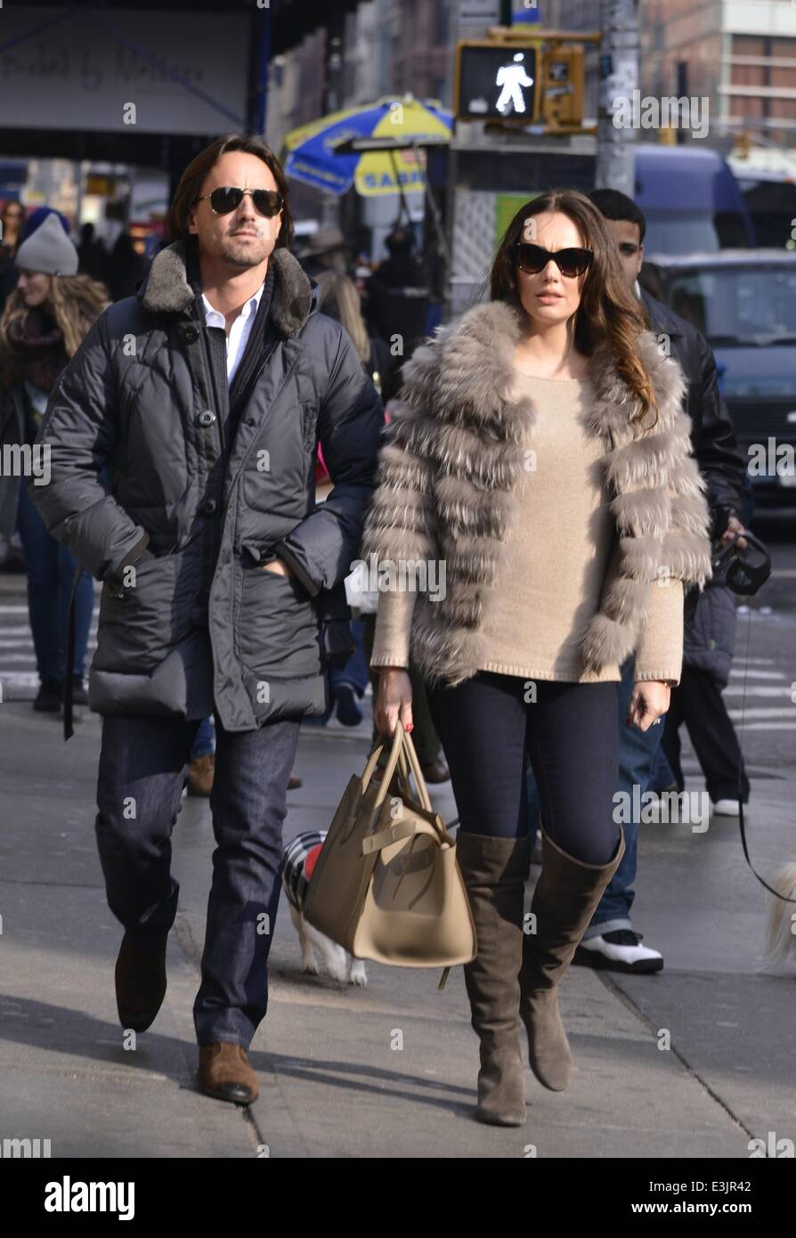 Tamara Ecclestone and husband Jay Rutland in Soho Featuring: Tamara ...